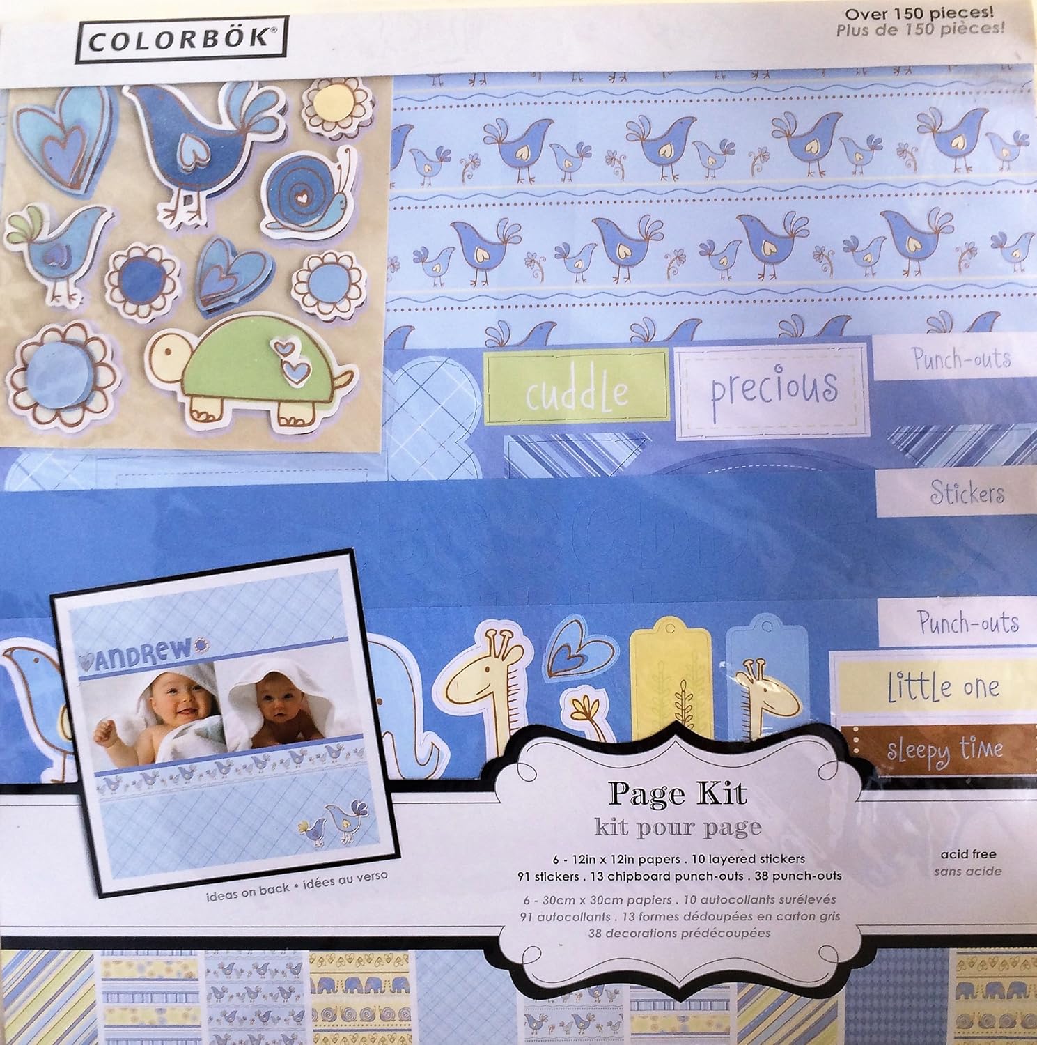 Amazon.com: Colorbok Baby Boy Page Kit