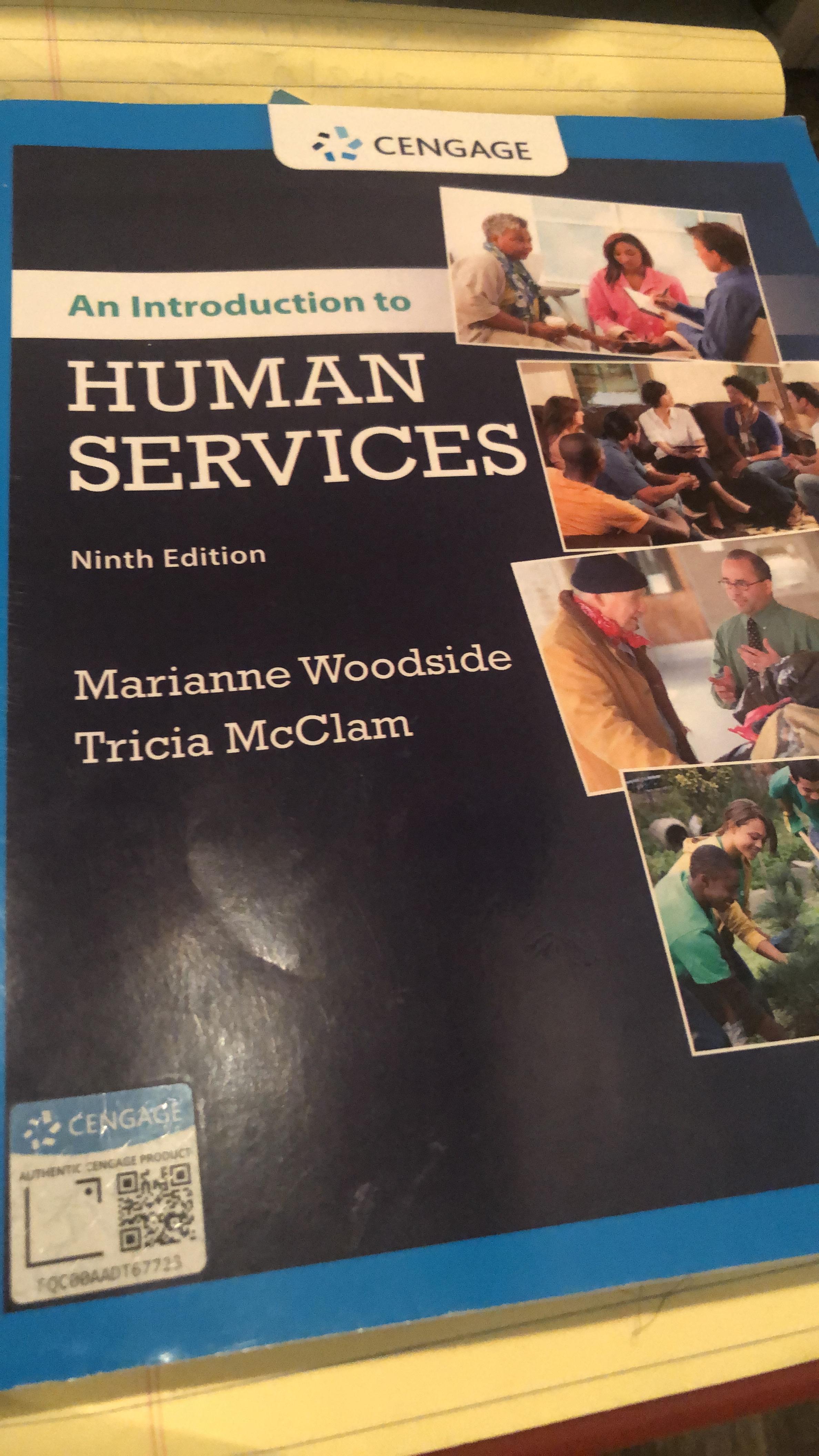 Amazon.com: An Introduction to Human Services: 9780534368791: Woodside ...