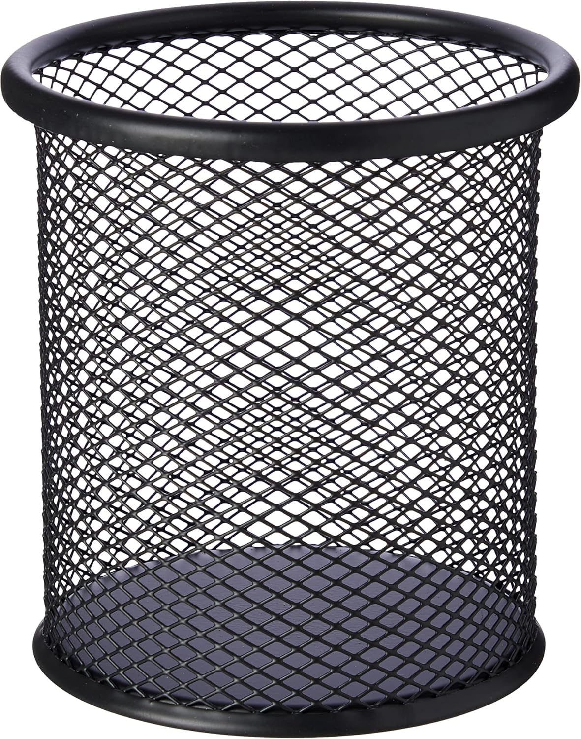 Q Connect Mesh Pen Pot - Black : Amazon.co.uk: Stationery & Office Supplies