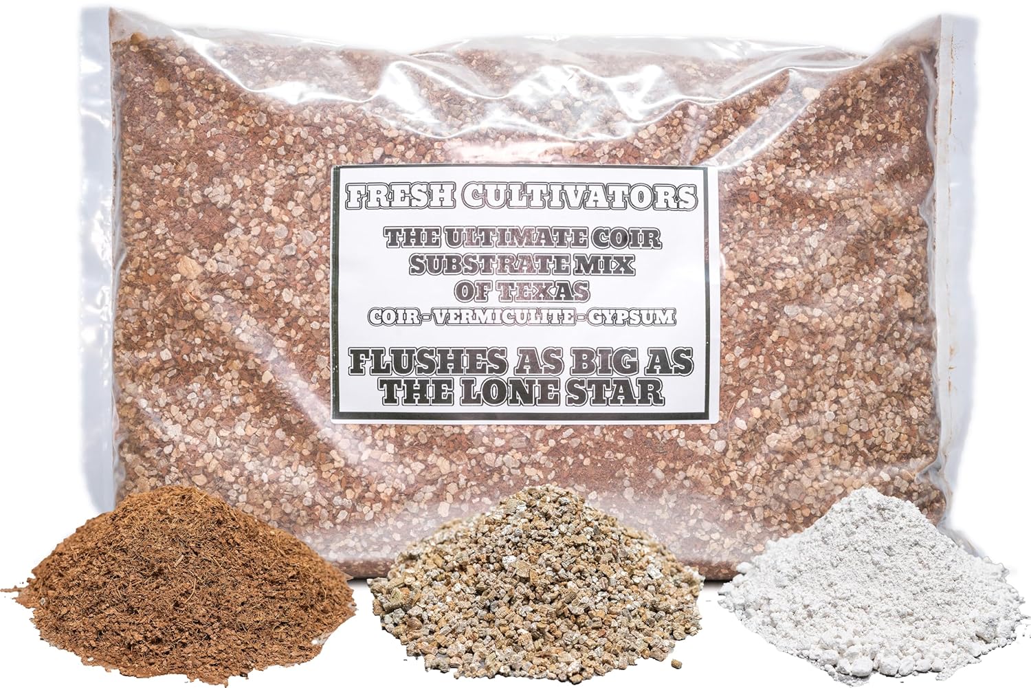 Amazon.com: Organic Dry Mushroom Substrate Mix | Produces 11 Pounds of ...