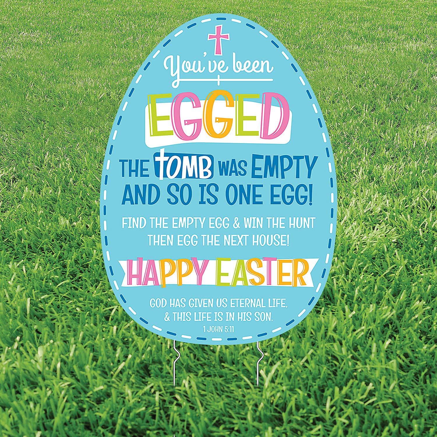 You've Been Egged Printable You've Been Egged Printable