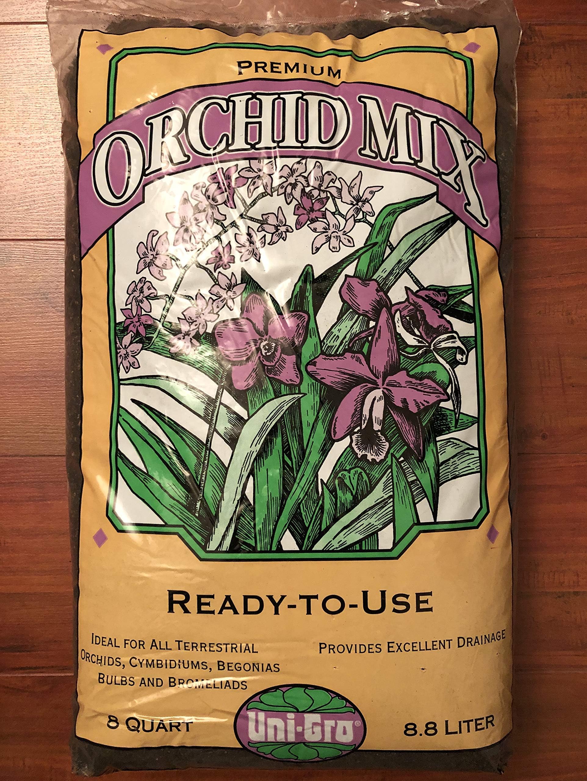 Amazon.com : Ready-to-Use Premium Orchid Mix for Cymbidiums and ...