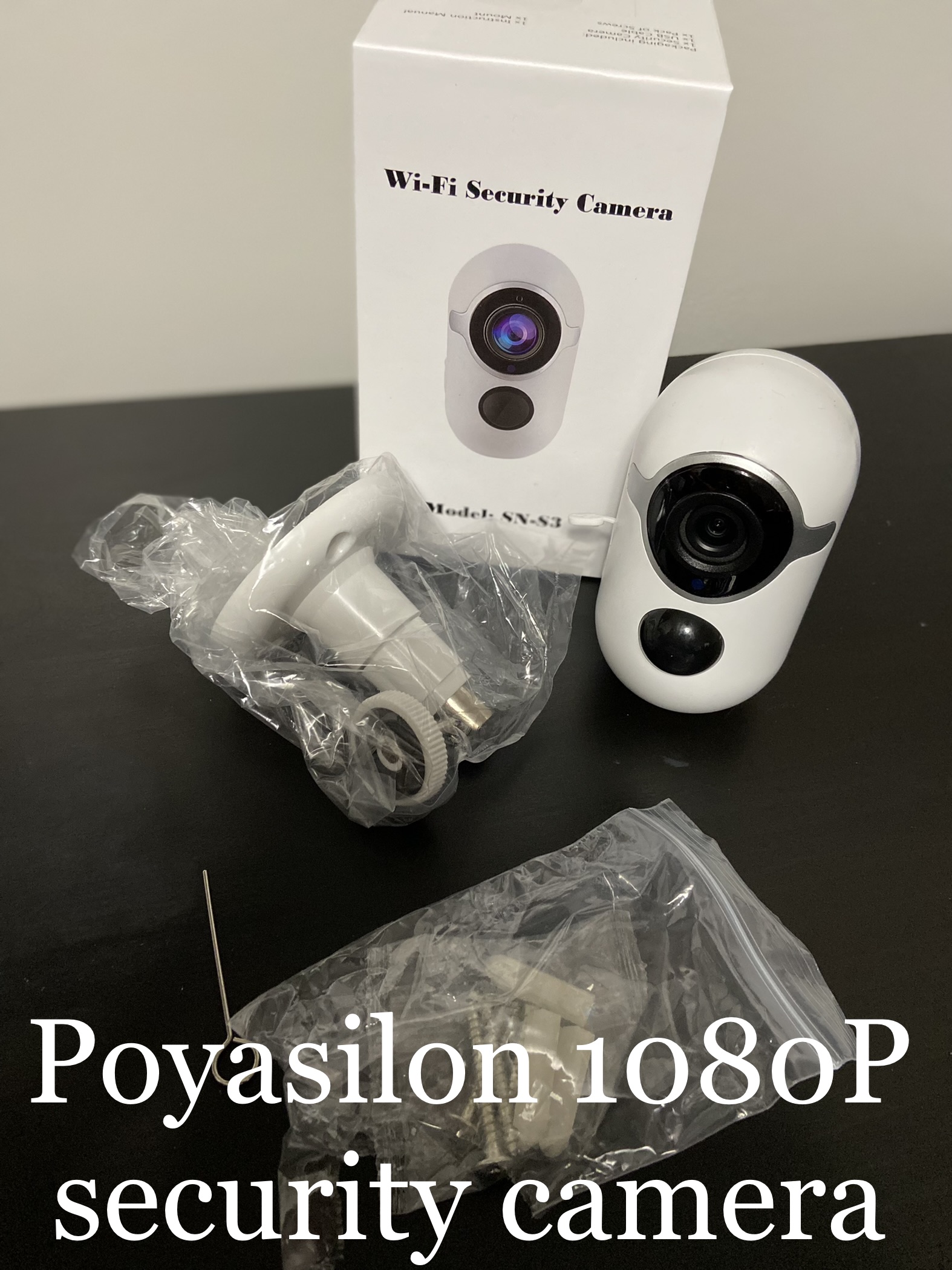 Watch Poyasilon 1080P security camera features on Amazon Live