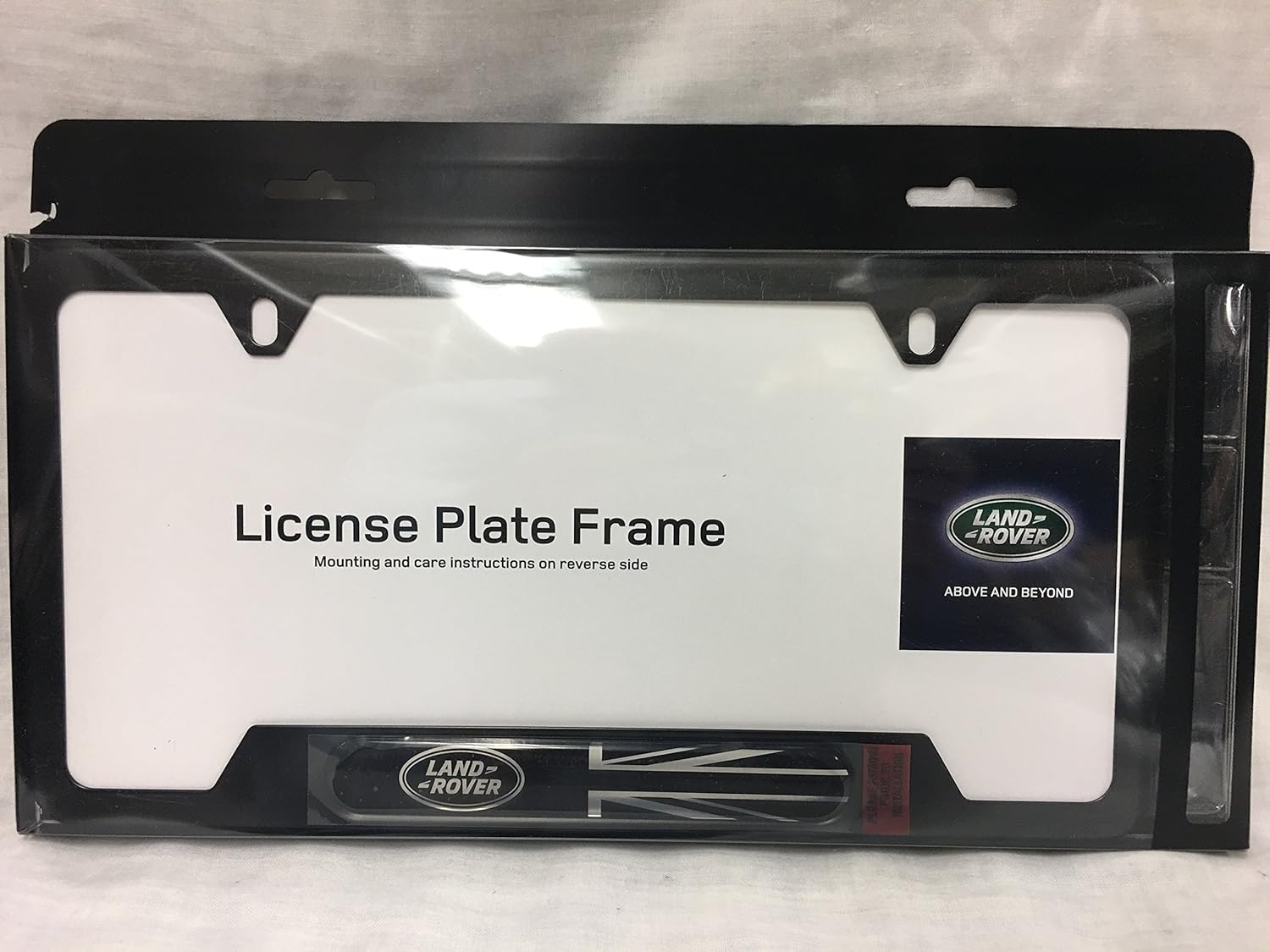 Amazon.com: Land Rover Genuine Range Rover License Plate Frame - Matte ...