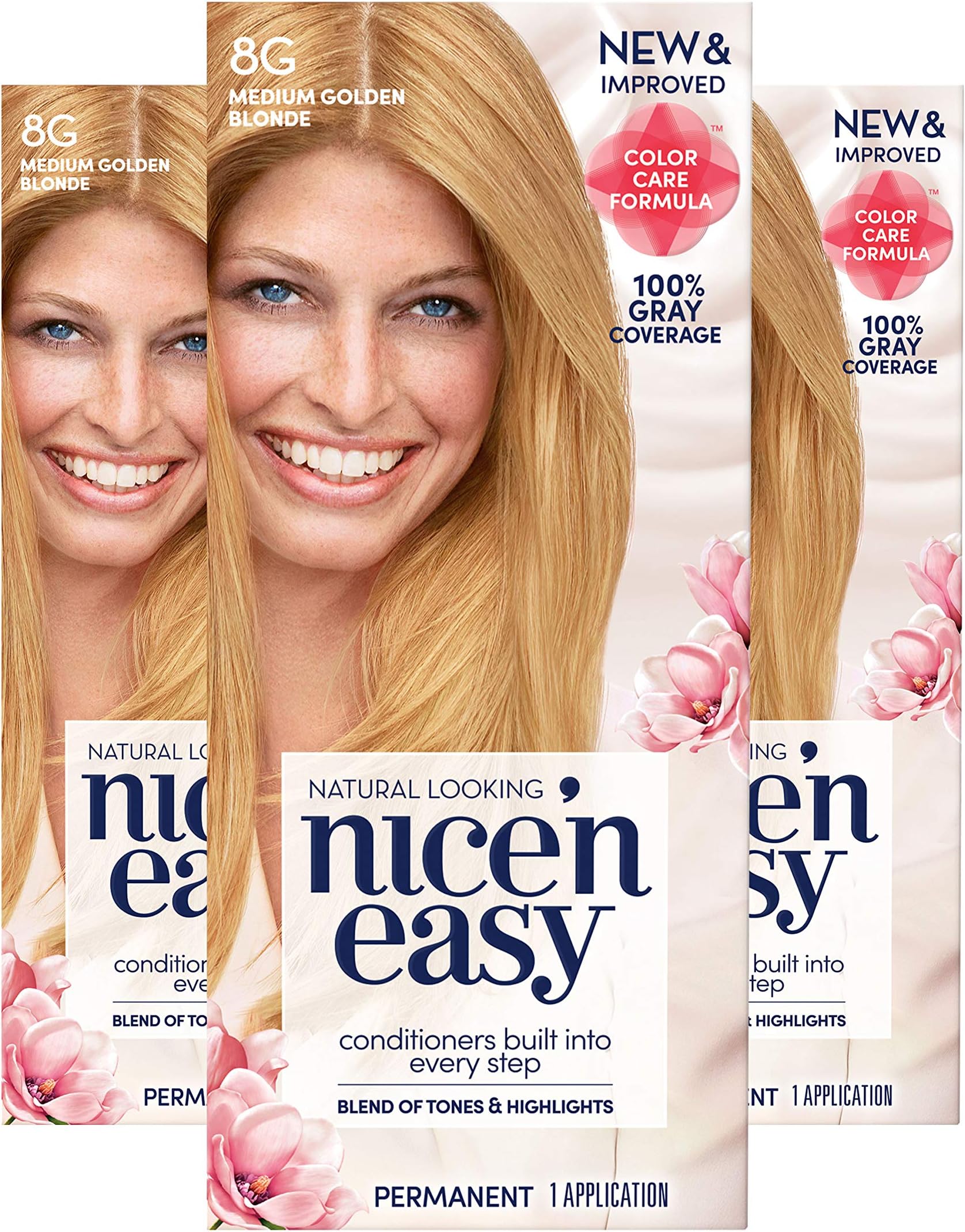 Amazon.com : Clairol Nice 'n Easy Hair Color, Natural Dark Blonde (7 ...