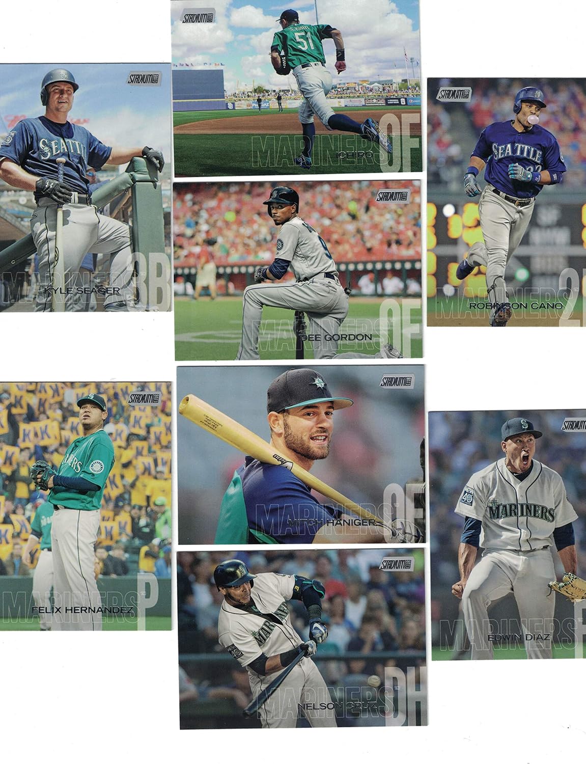 Amazon.com: Seattle Mariners/Complete 2018 Topps Stadium Club Baseball ...