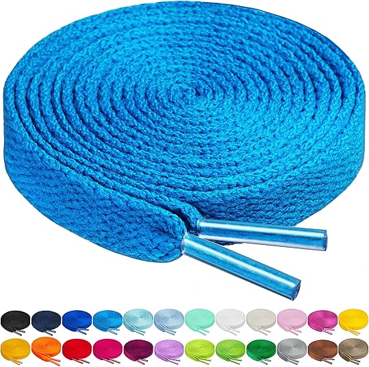 Amazon.com: Birch Shoelaces in 27 Colors Flat 5/16" Shoe Laces in 4 ...