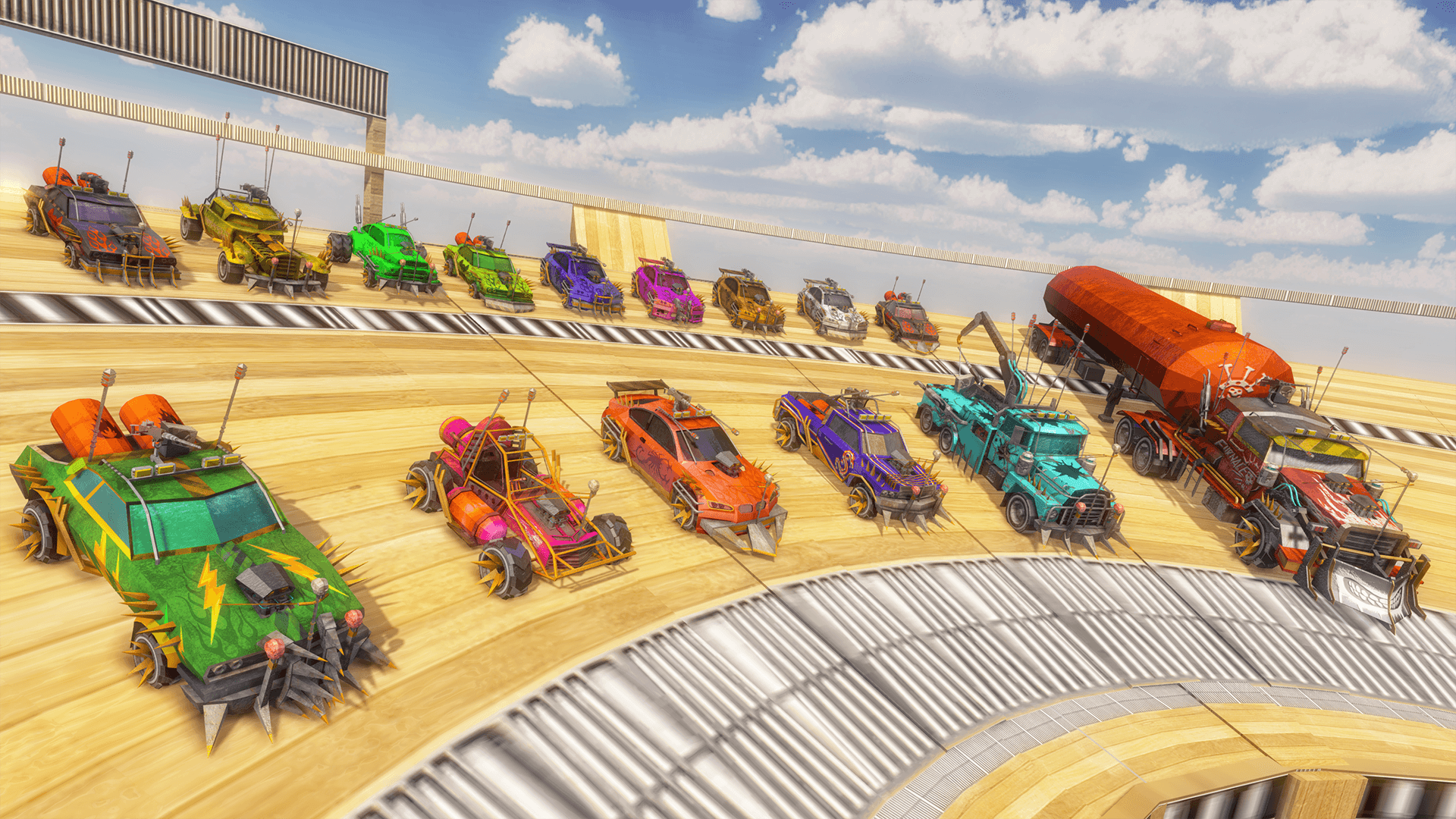 Car Simulator Stunt Racing Games - Car Crash Derby Destruction 3d - Car ...