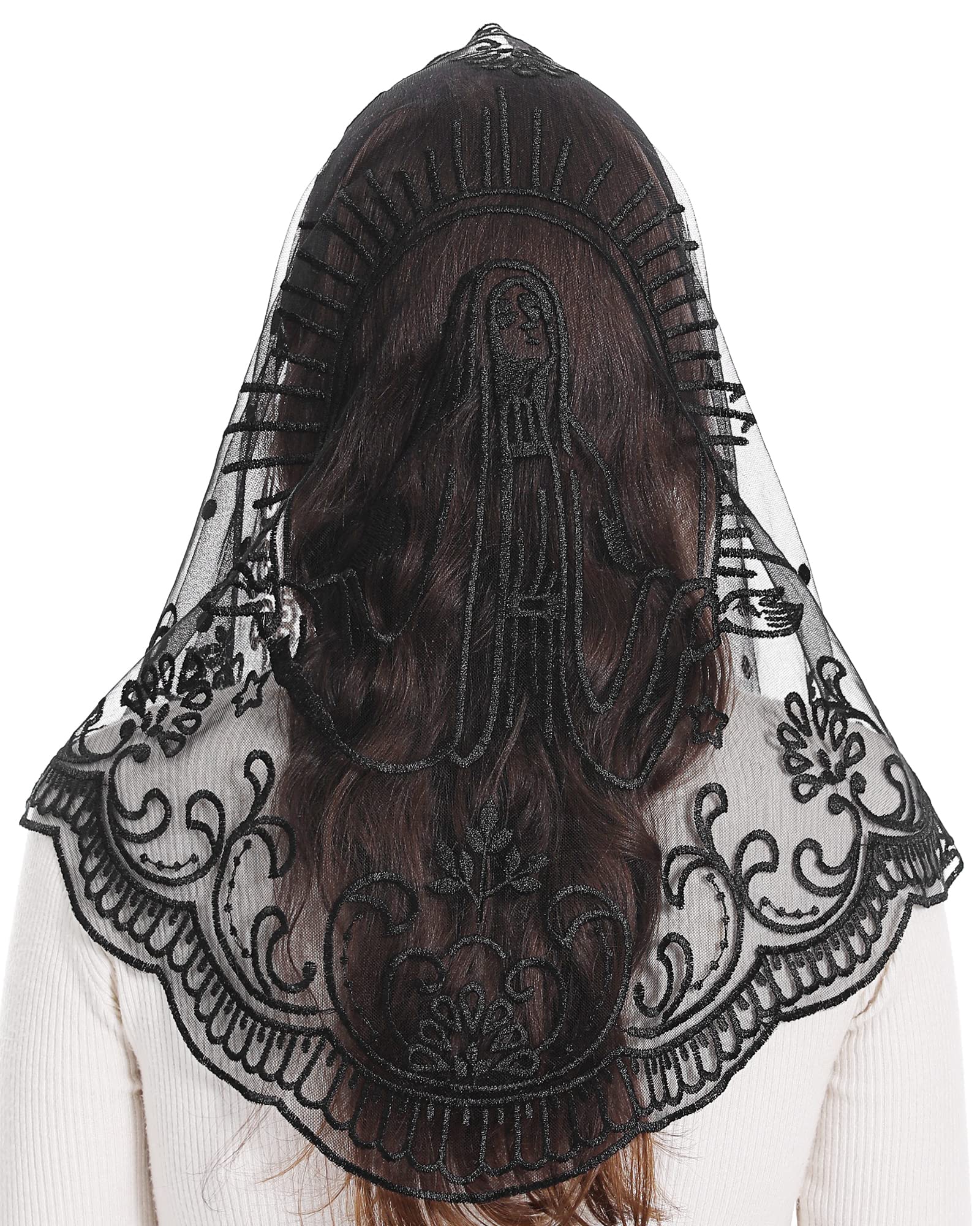 Snapklik.com : Bozidol Catholic Church Veil Mass Mantilla Chapel Lace ...