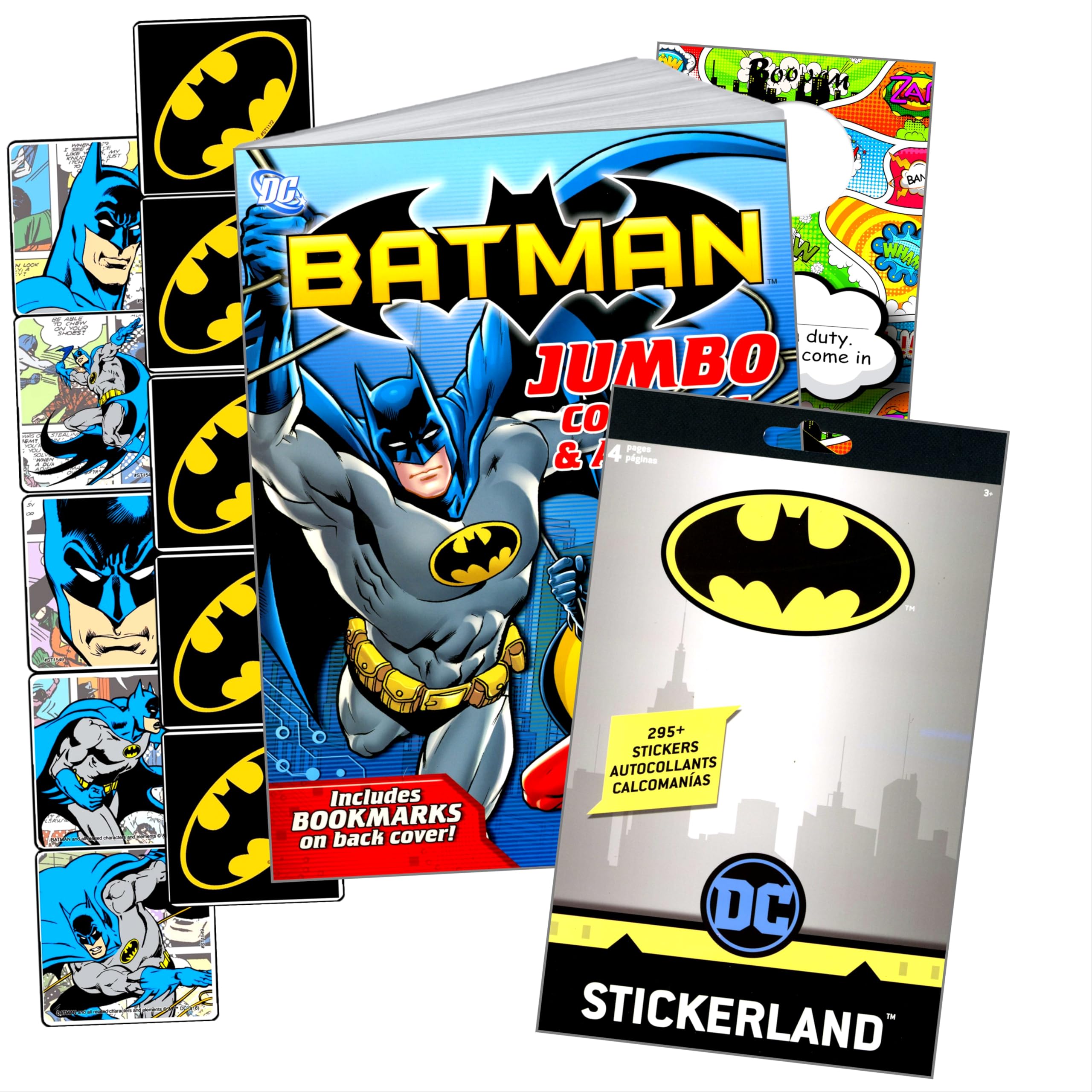 Snapklik.com : Bendon Batman Coloring Book Set For Kids