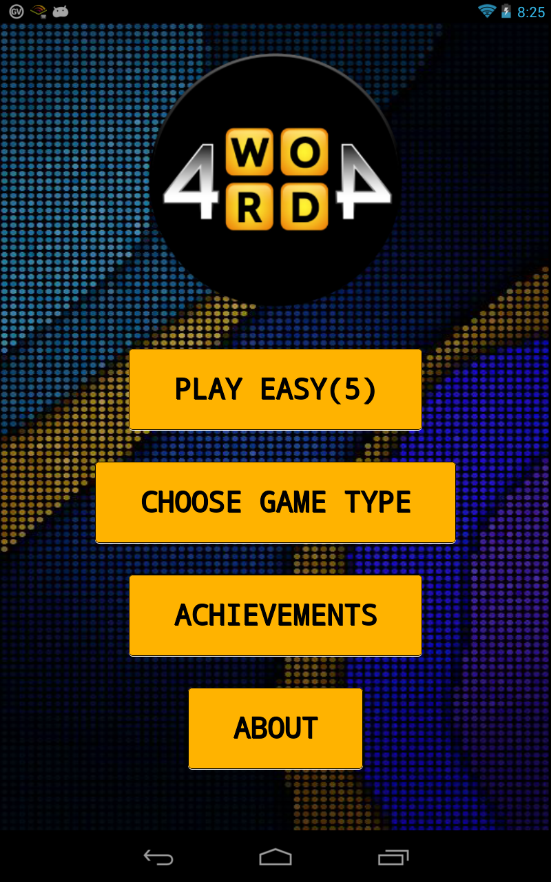4WORD4 Word Game Free - App on Amazon Appstore