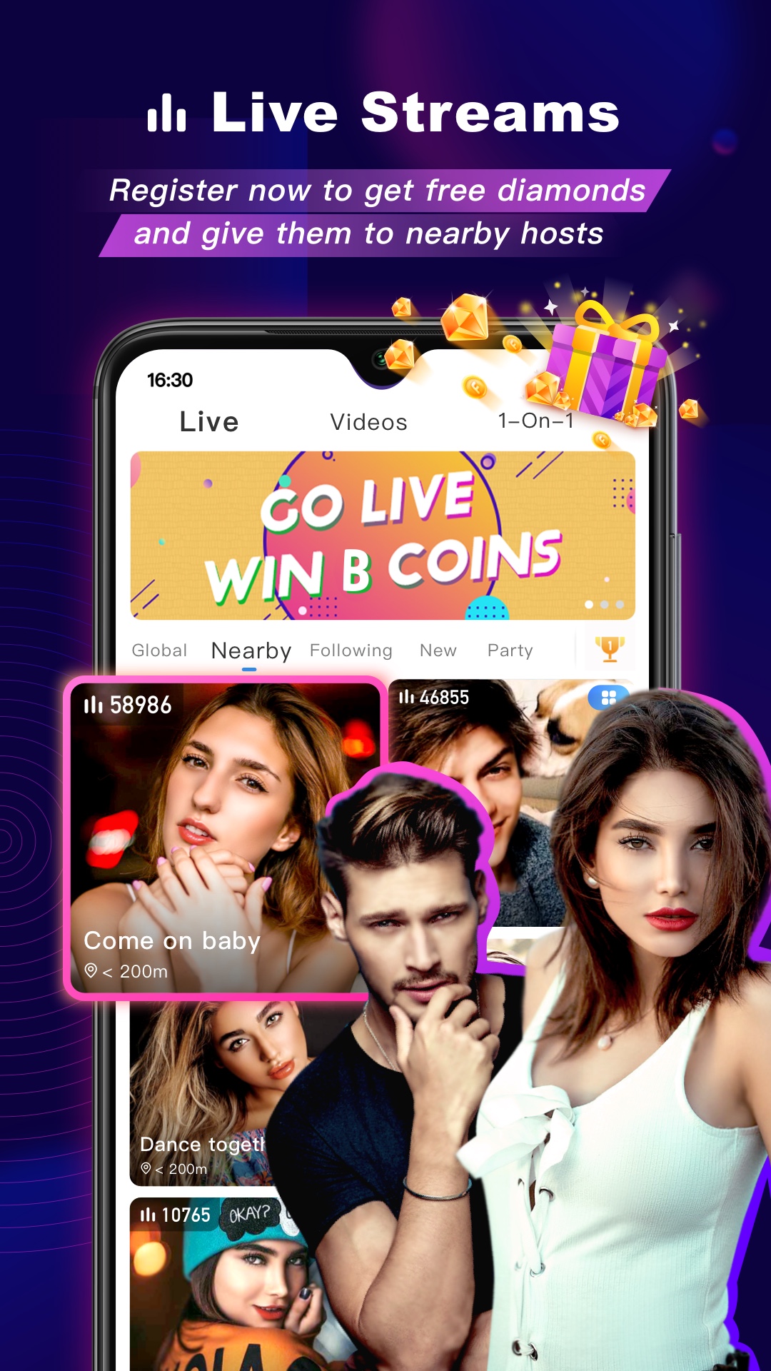 BuzzCast - Live Video Chat App - App on Amazon Appstore