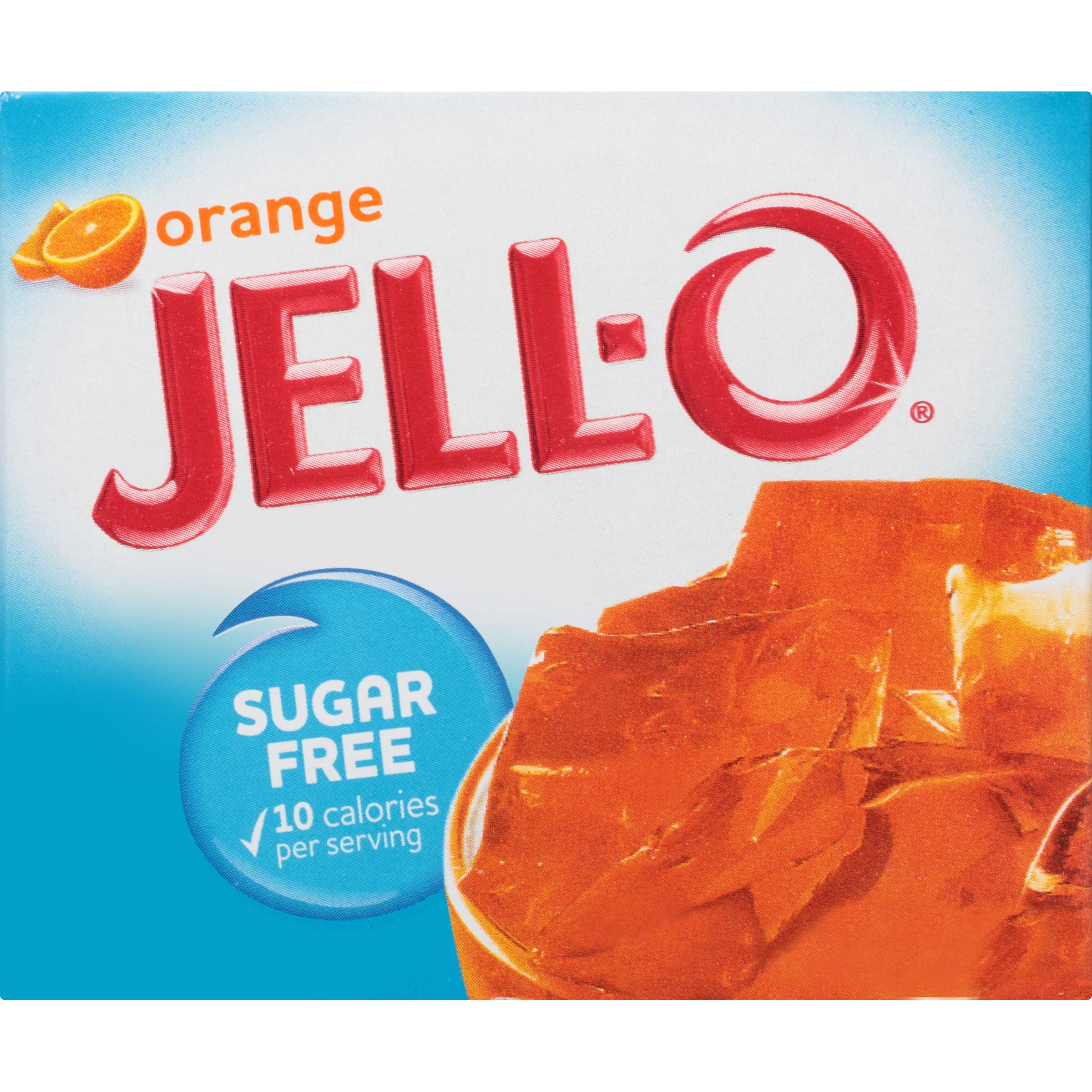 Orange Jello Box