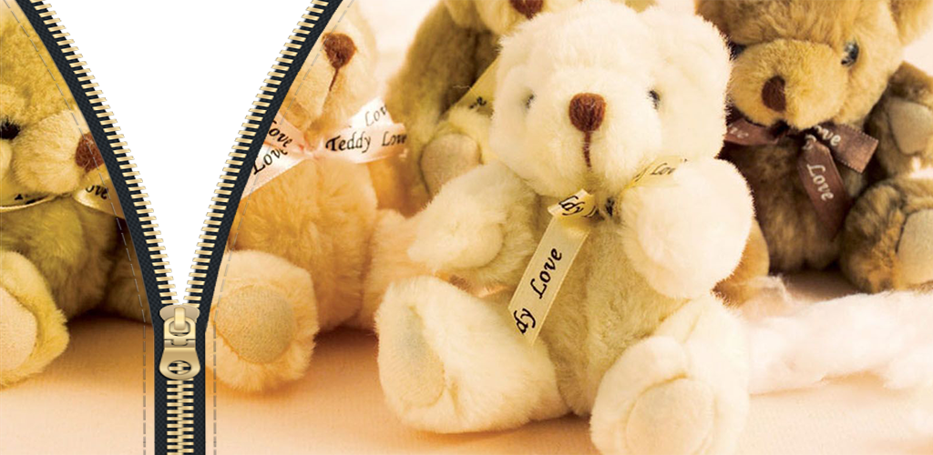 Teddy Bear Zipper Lock Screen HD:Amazon.com:Appstore for Android