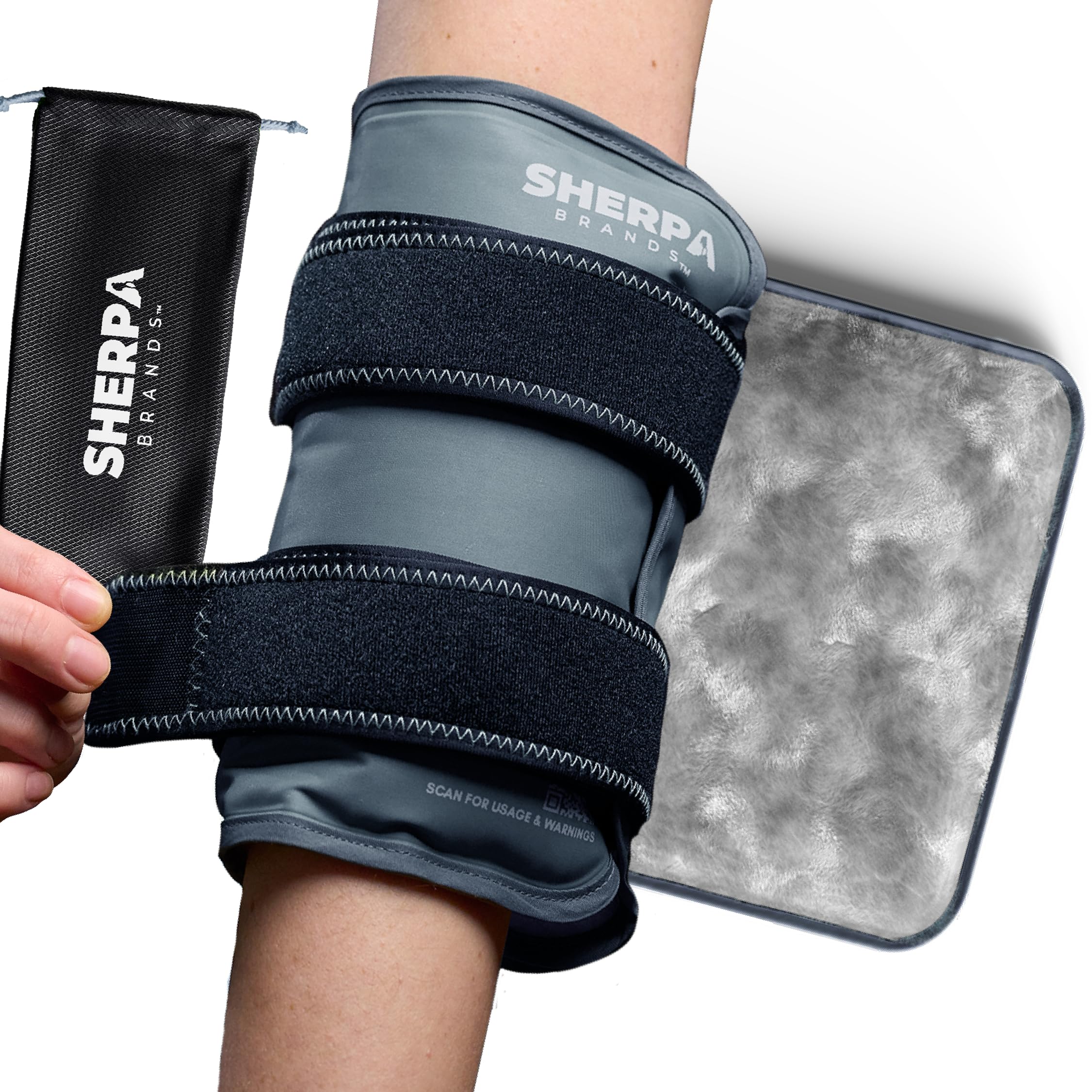Amazon.com: SHERPA THERAPY Medium Gel Ice Packs for Injuries Reusable ...