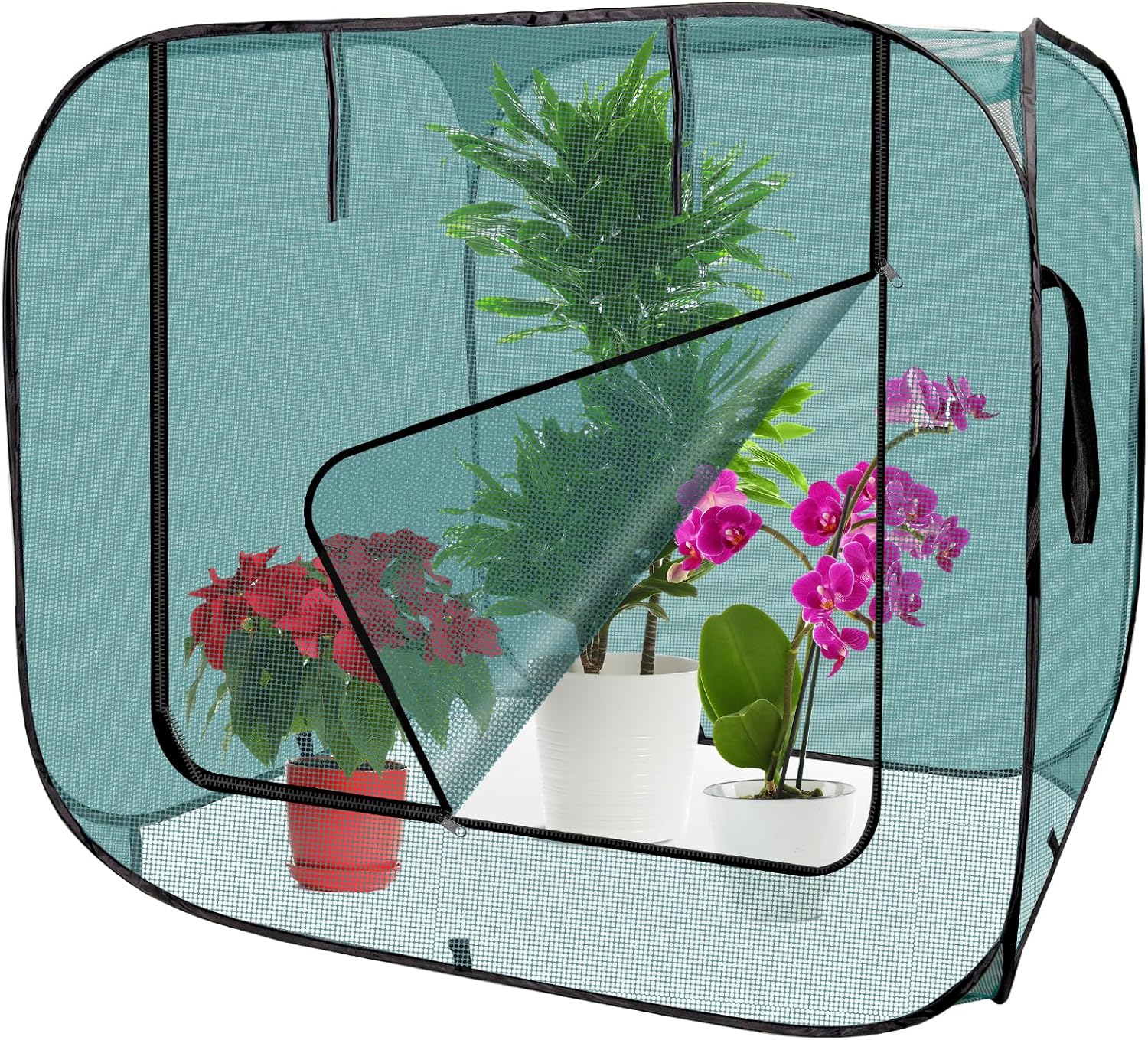 Amazon.com : RGQSUN 1Pcs Pop-up Gardening Net Cover,47 x 47 x 43in Pest ...