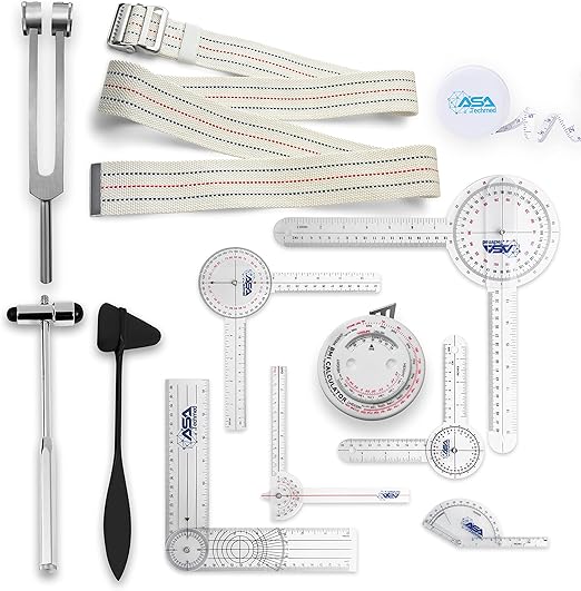 Amazon.com: ASA TECHMED Complete Goniometer Set for Occupational ...