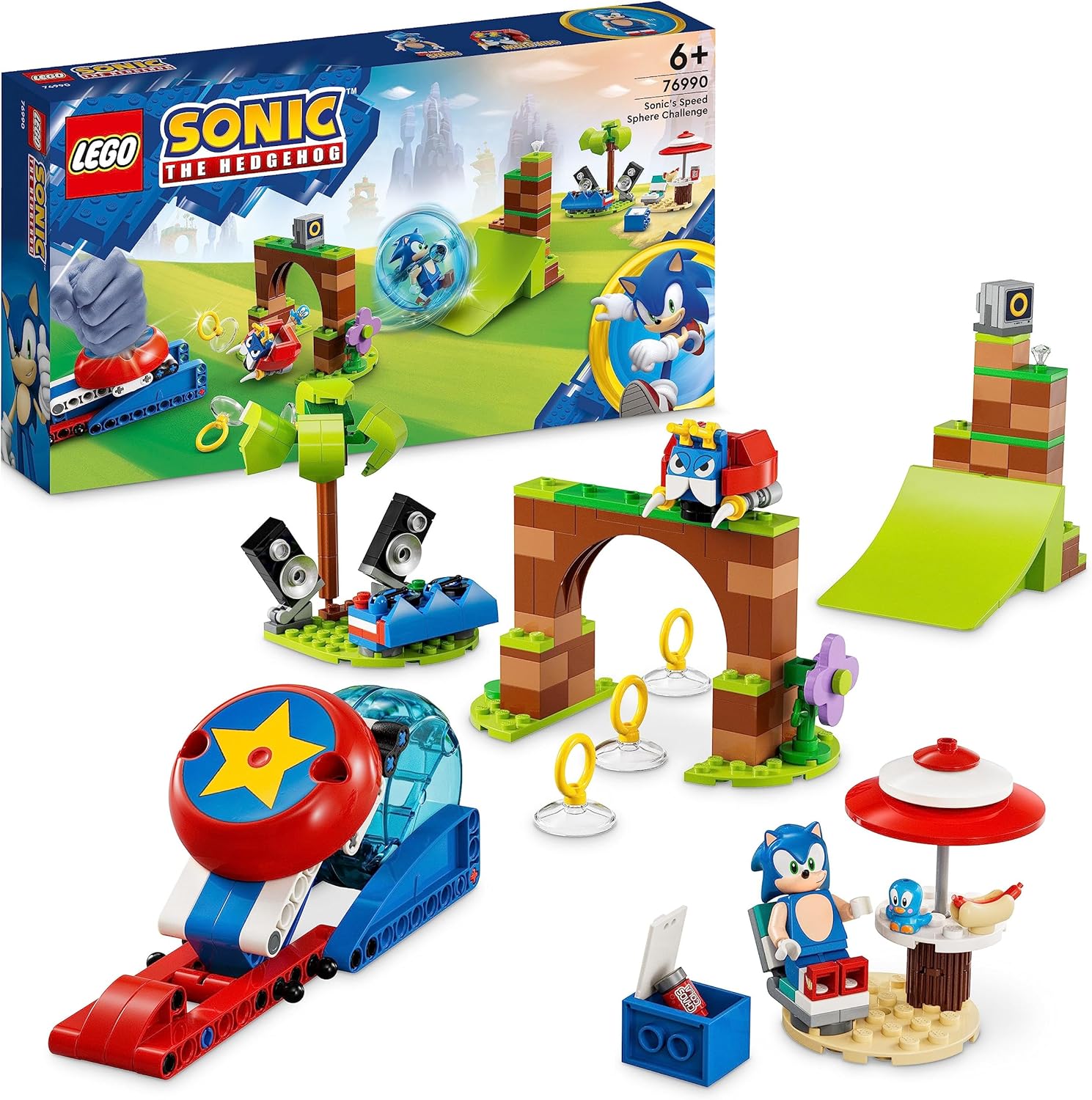 Amazon.com: LEGO Sonic The Hedgehog Sonic’s Speed Sphere Challenge ...