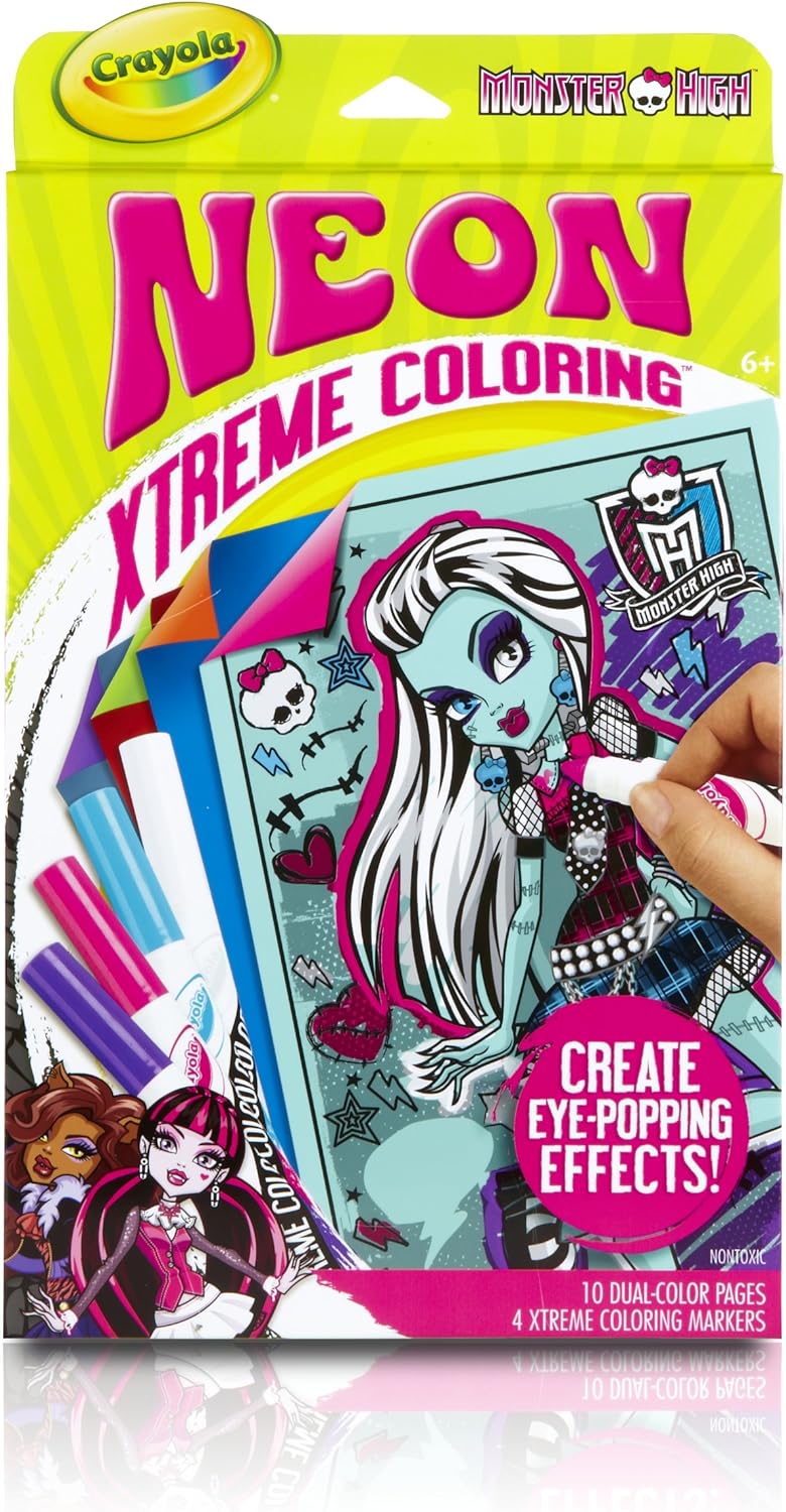 Buy Crayola Monster High Neon Coloring Kit at Ubuy Nepal