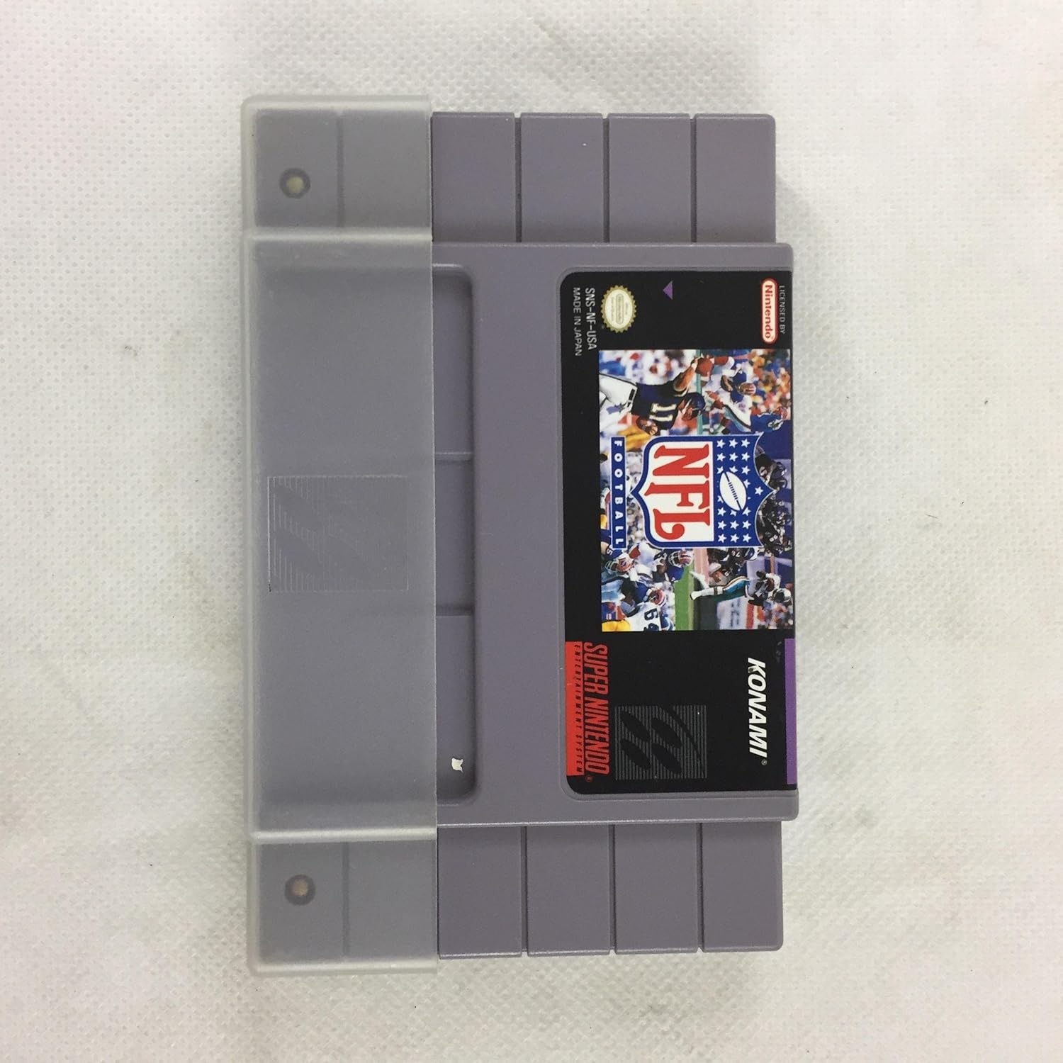 Konami Team NFL Football Super Nintendo SNES Game : Amazon.com.au ...