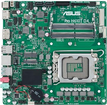 Amazon.com: ASUS Pro H610T D4-CSM LGA 1700(Intel 12th Gen&Intel vPro ...