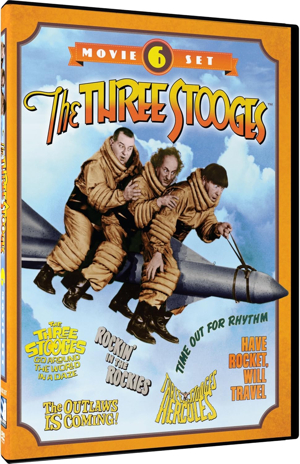The Three Stooges: 6 Movie Set: Amazon.co.uk: DVD & Blu-ray