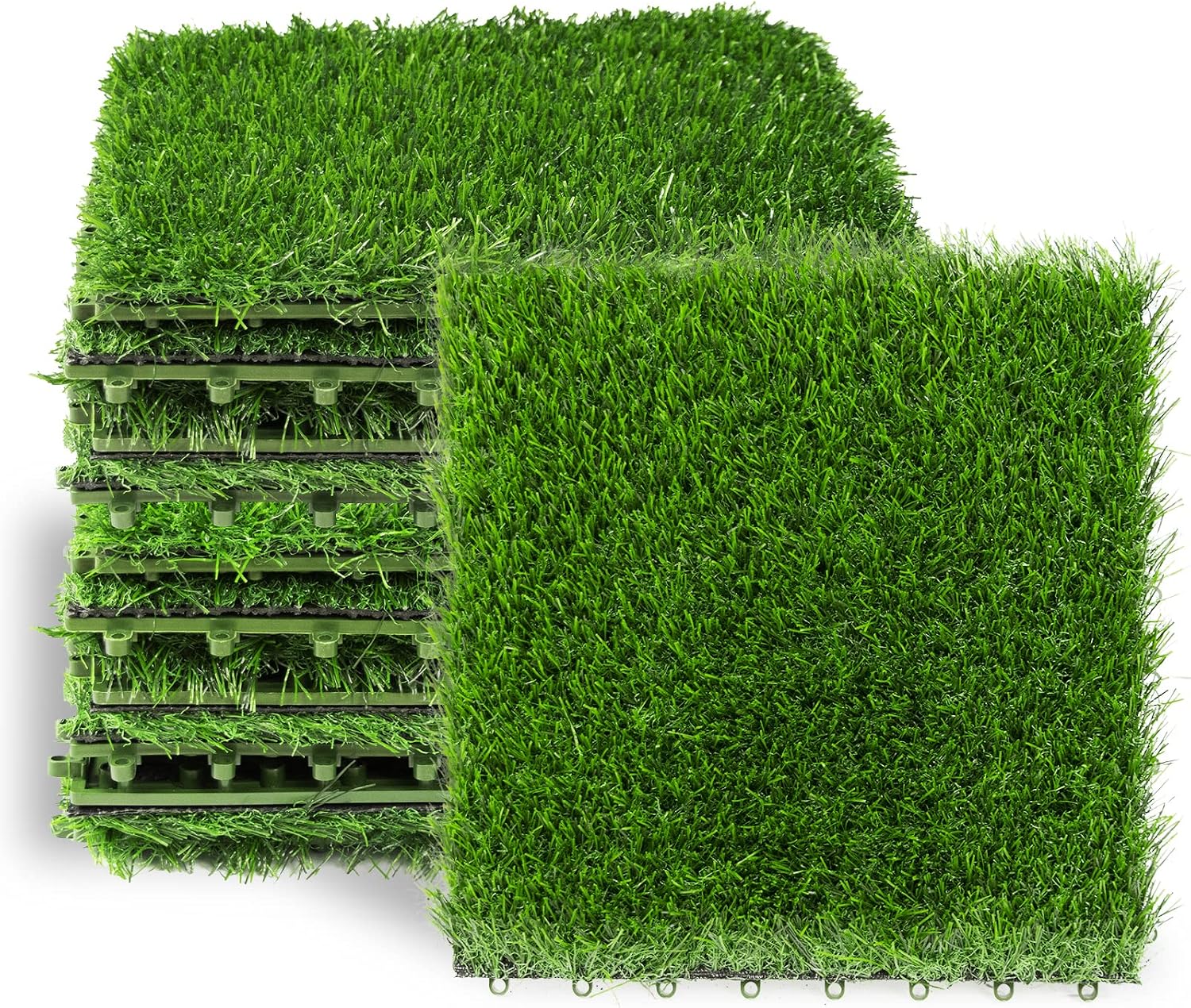 12x12 Artificial Grass Tiles, 6 Packs Self-draining Philippines | Ubuy