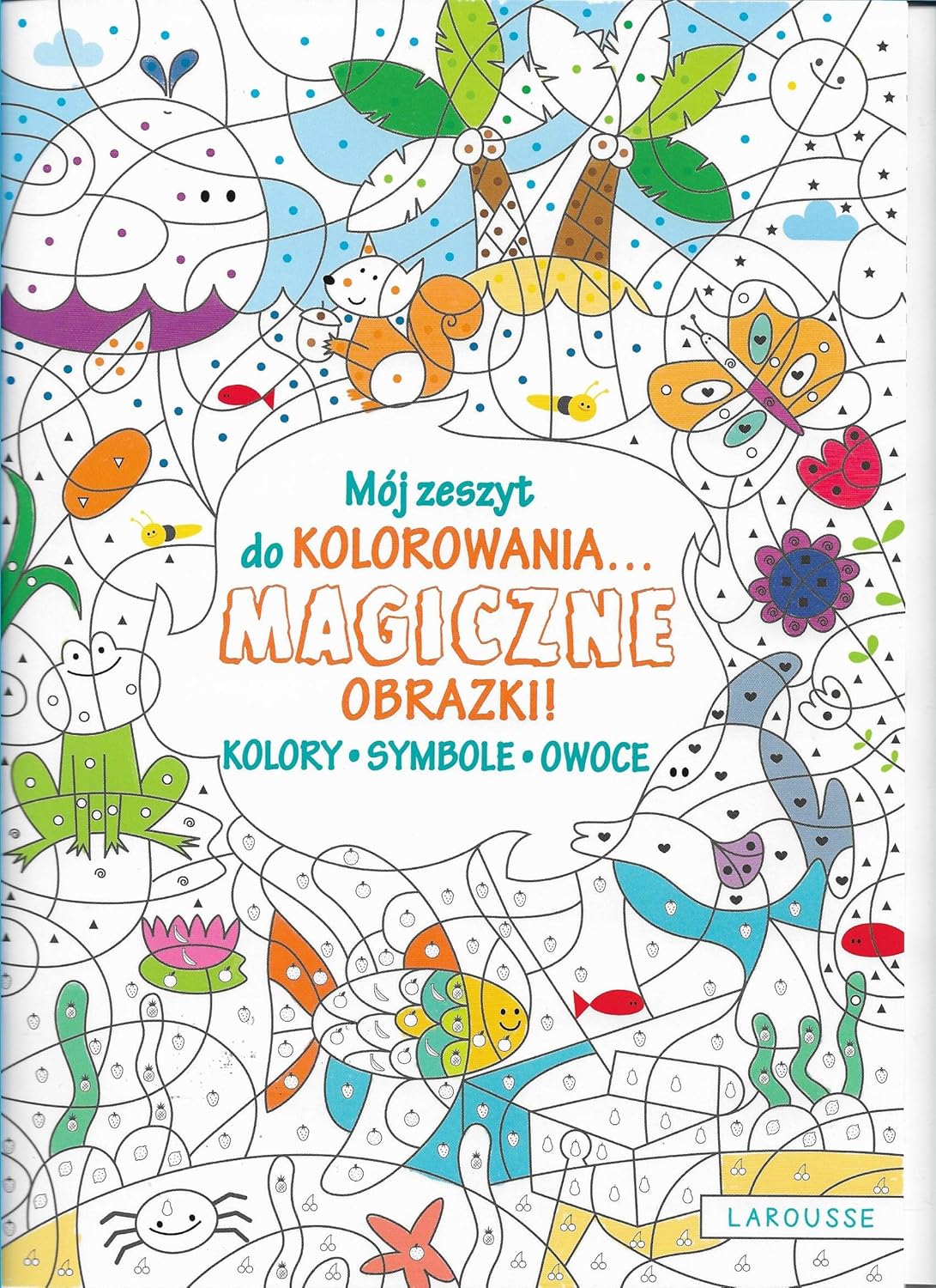 Amazon.com: Magiczne obrazki! Kolory, symbole, owoce: 9788371758867 ...