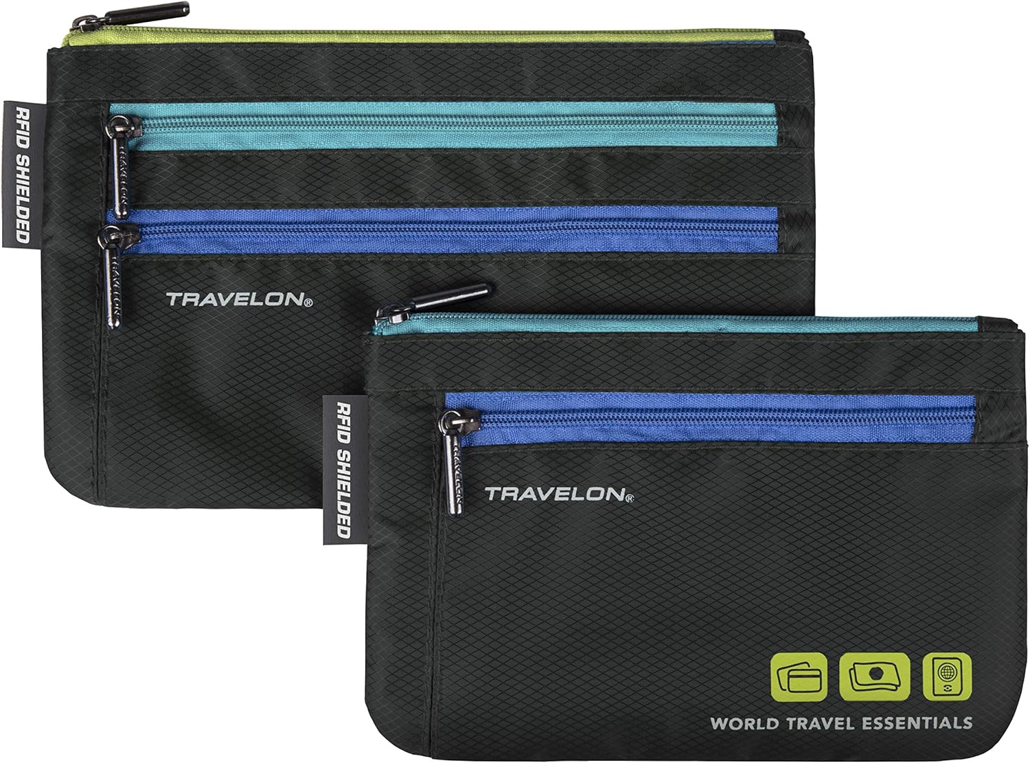 Travelon World Travel Essentials Set of 2 Currency and Passport ...