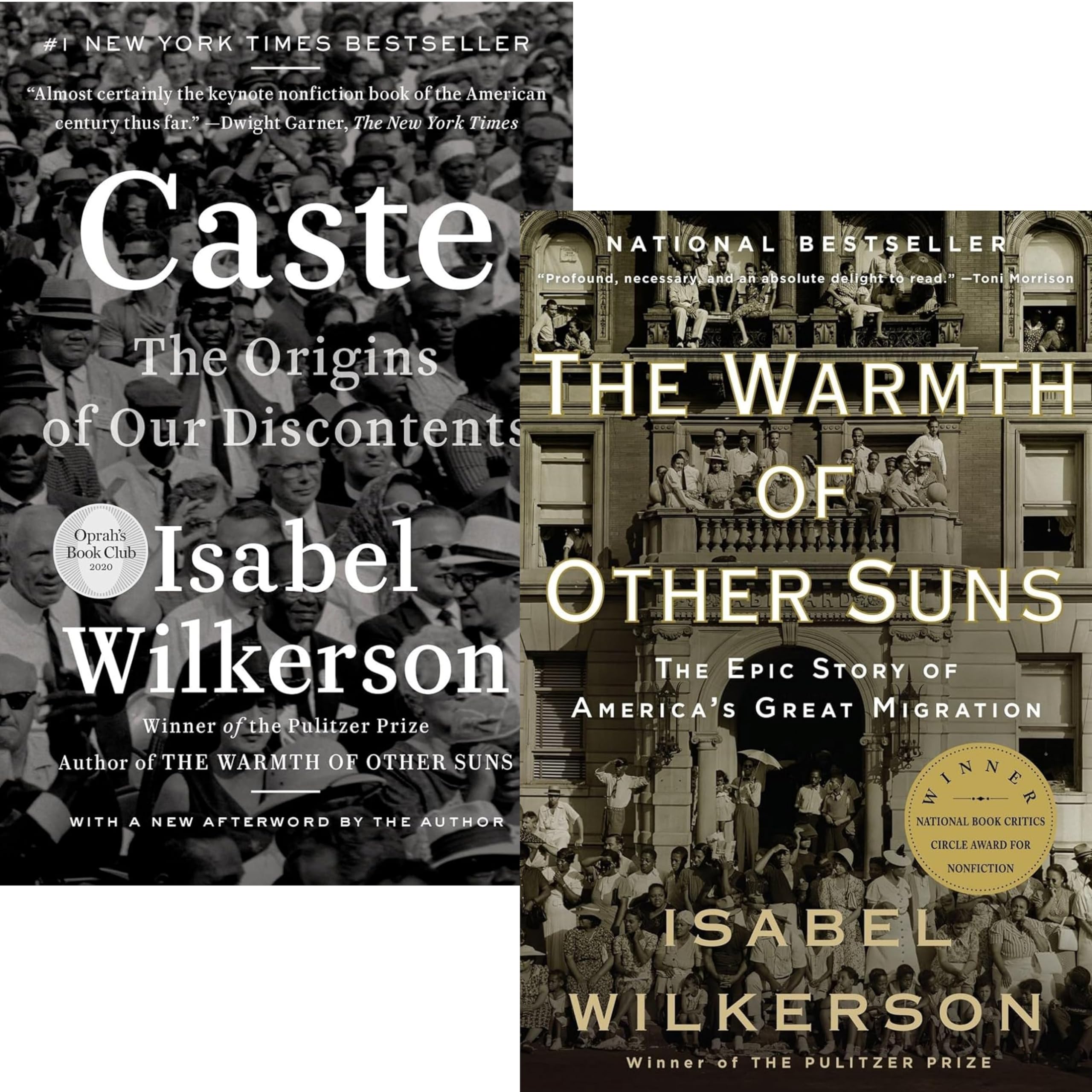 Isabel Wilkerson Bestselling 2 Books Set: Caste, The Warmth of Other ...