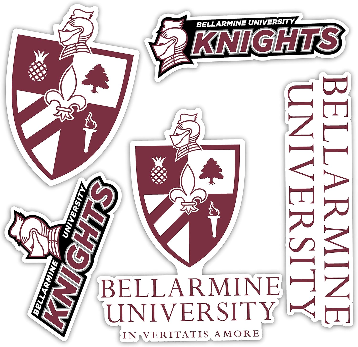 Amazon.com: Bellarmine University Knights Sticker Vinyl Decal Laptop ...