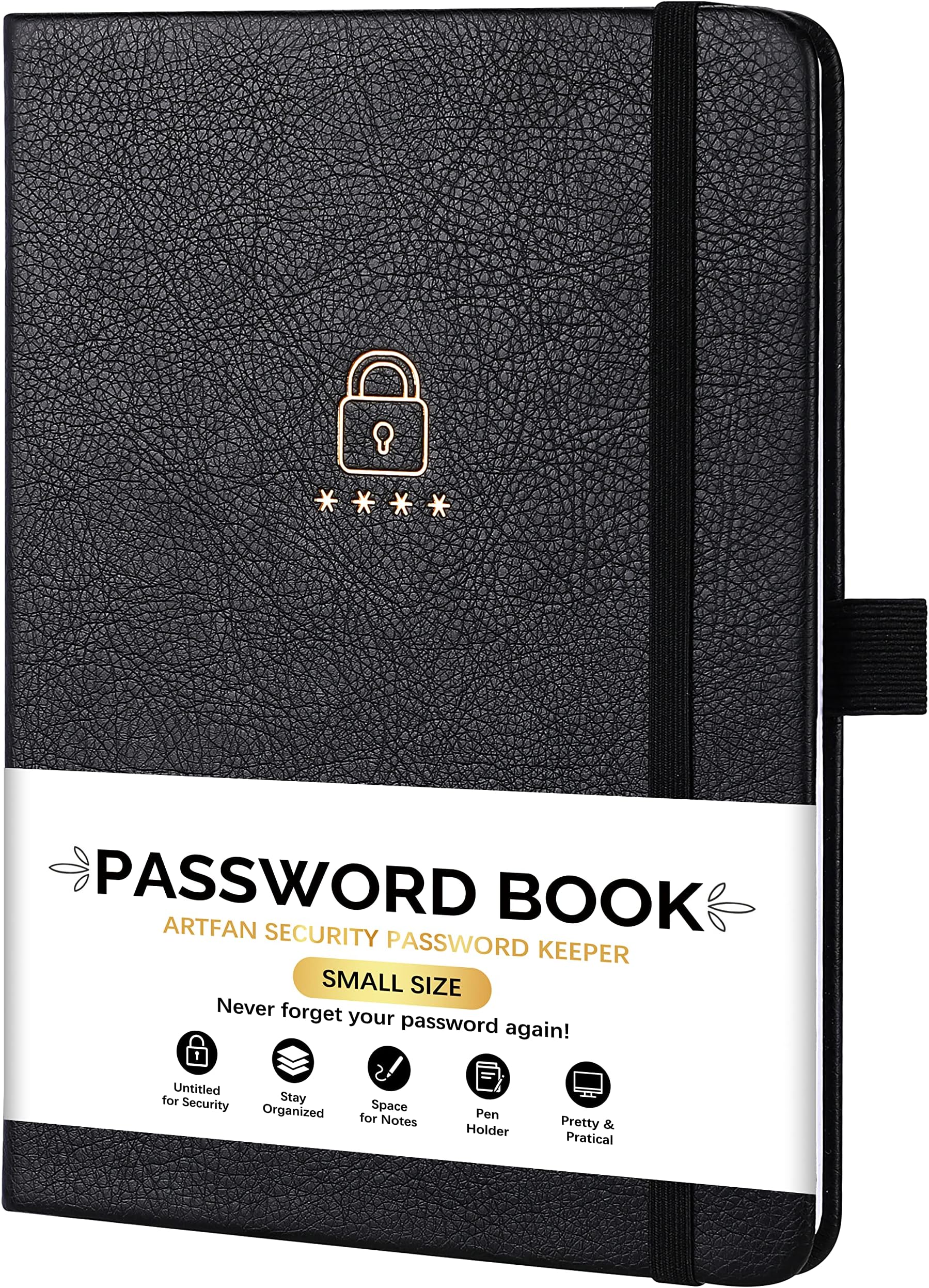 Amazon.com : Soomeet Spiral Password Book with Alphabetical Tabs, 5x7 ...