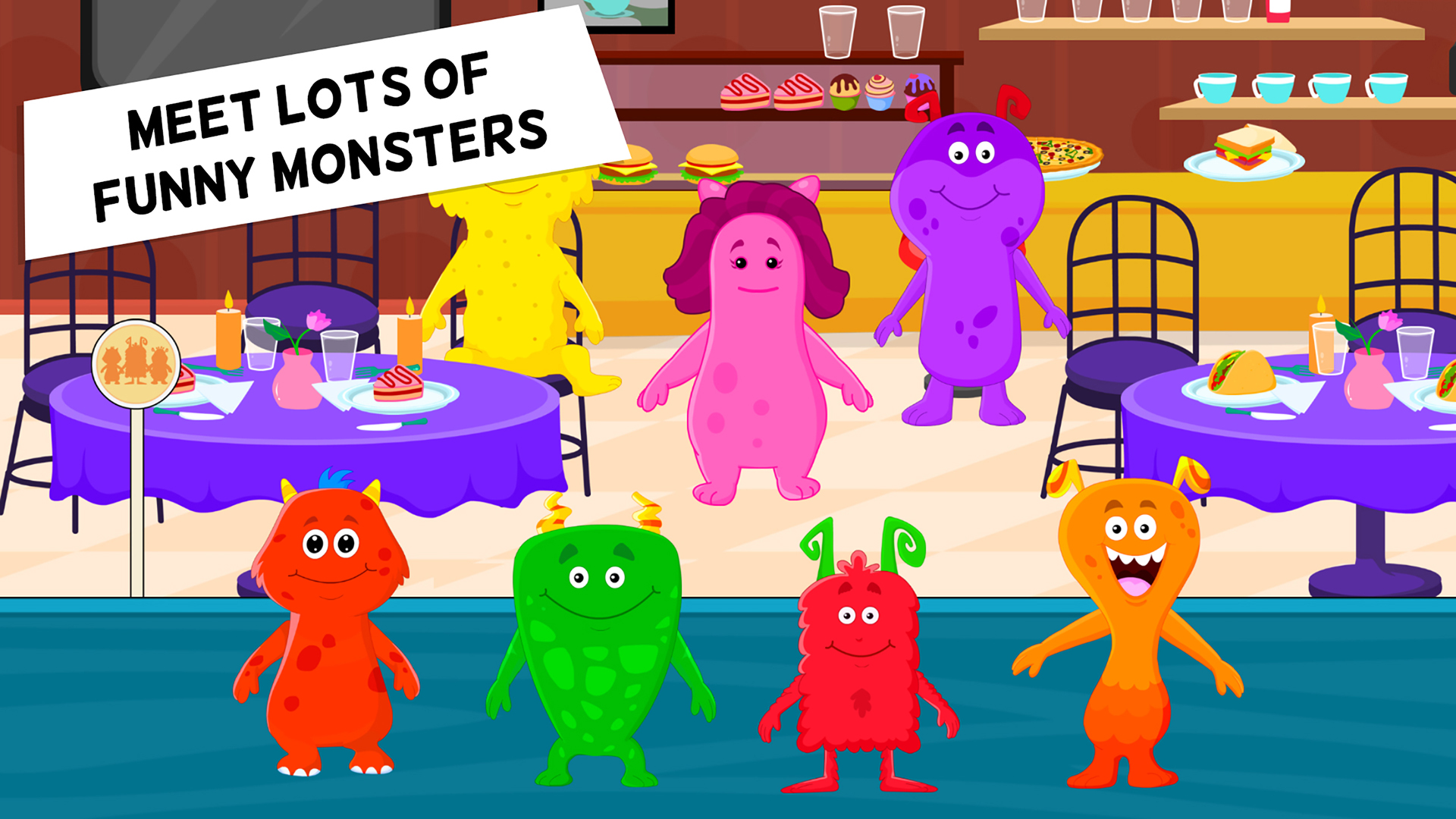 My Monster Town: Restaurant Cooking Games for Kids - App on Amazon Appstore
