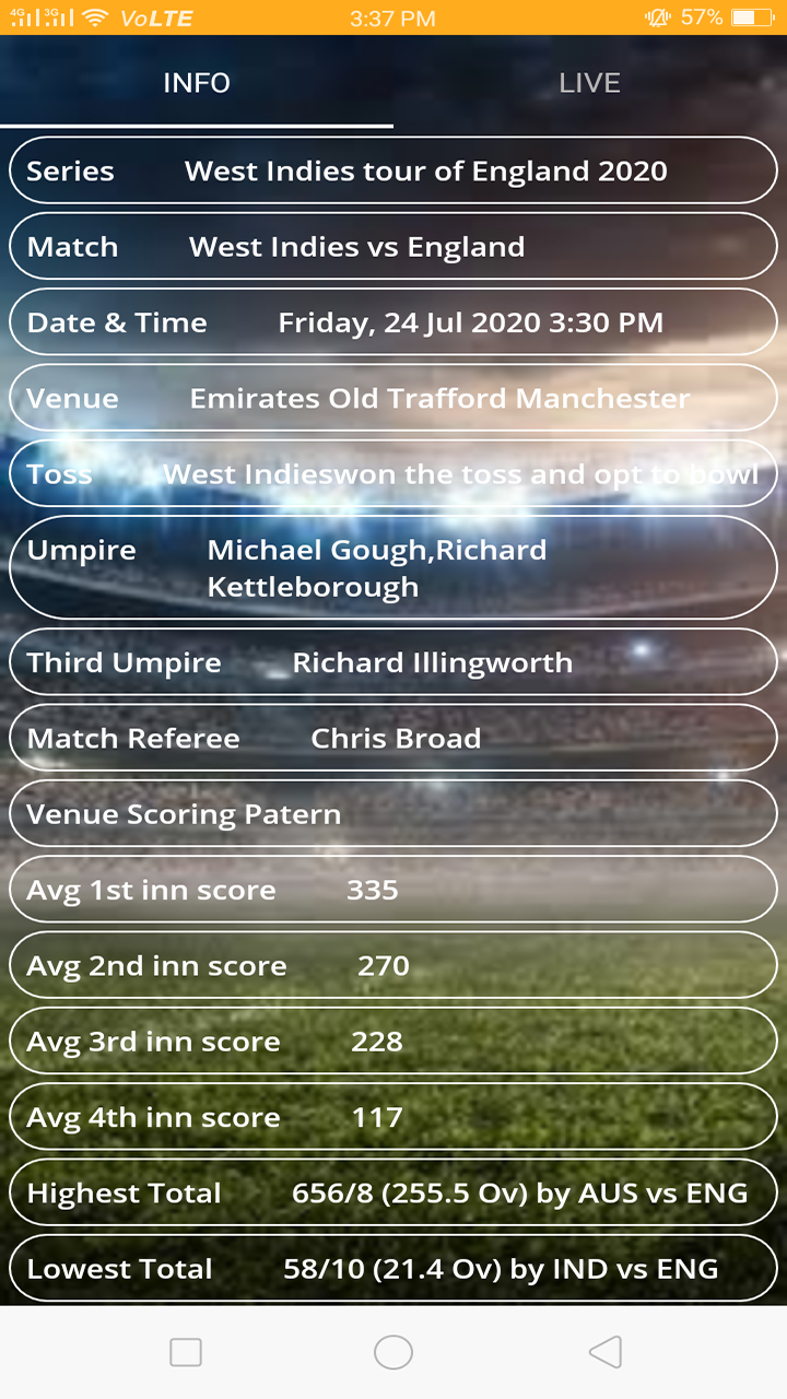 Live Cricket Score & Cricket Fast Live Line - App on Amazon Appstore