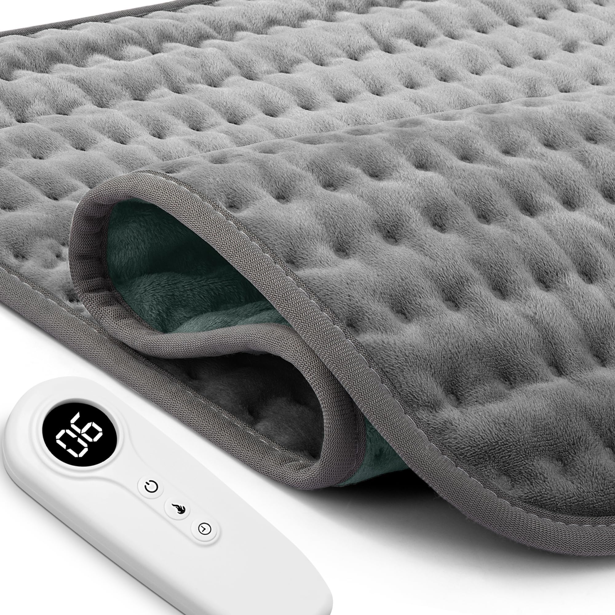 Amazon.com: MEETMET Heating Pad for Back Neck Shoulder Pain Relief ...