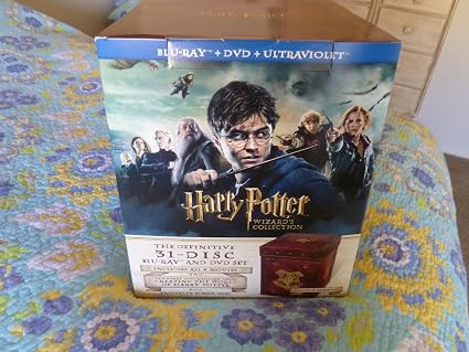 Amazon.com: Harry Potter Wizard's Collection (Blu-ray / DVD Combo ...