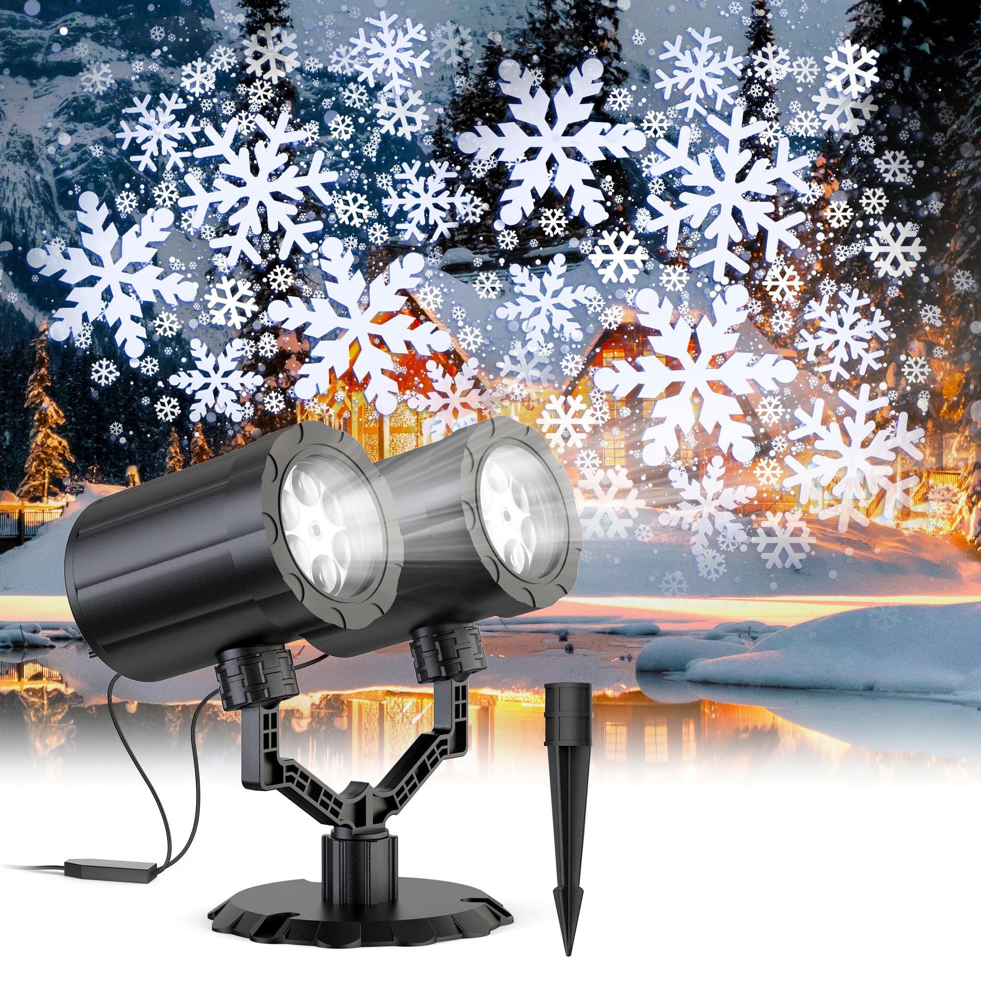 Amazon.com: 2024 Newest Christmas Decorations Christmas Projector ...