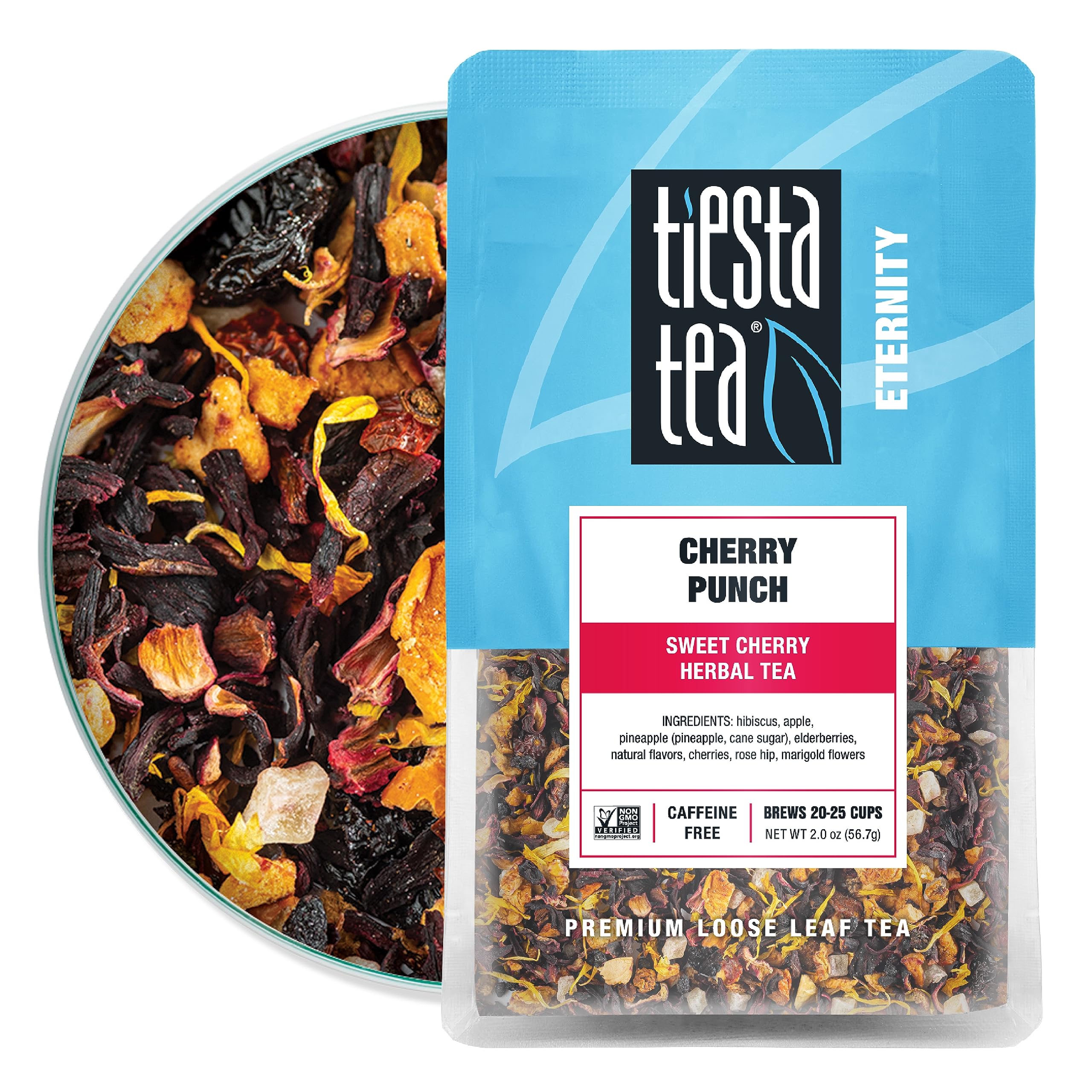 Amazon.com : Tiesta Tea - Cherry Punch | Sweet Cherry Herbal Tea ...