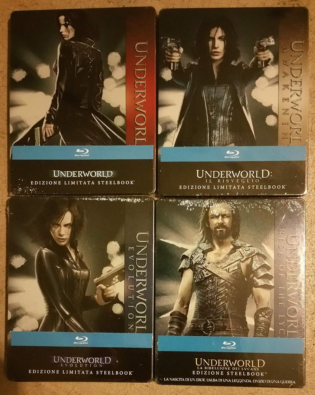 Amazon.com: UNDERWORLD 1-4 Steelbook Collection [Region-Free Import ...
