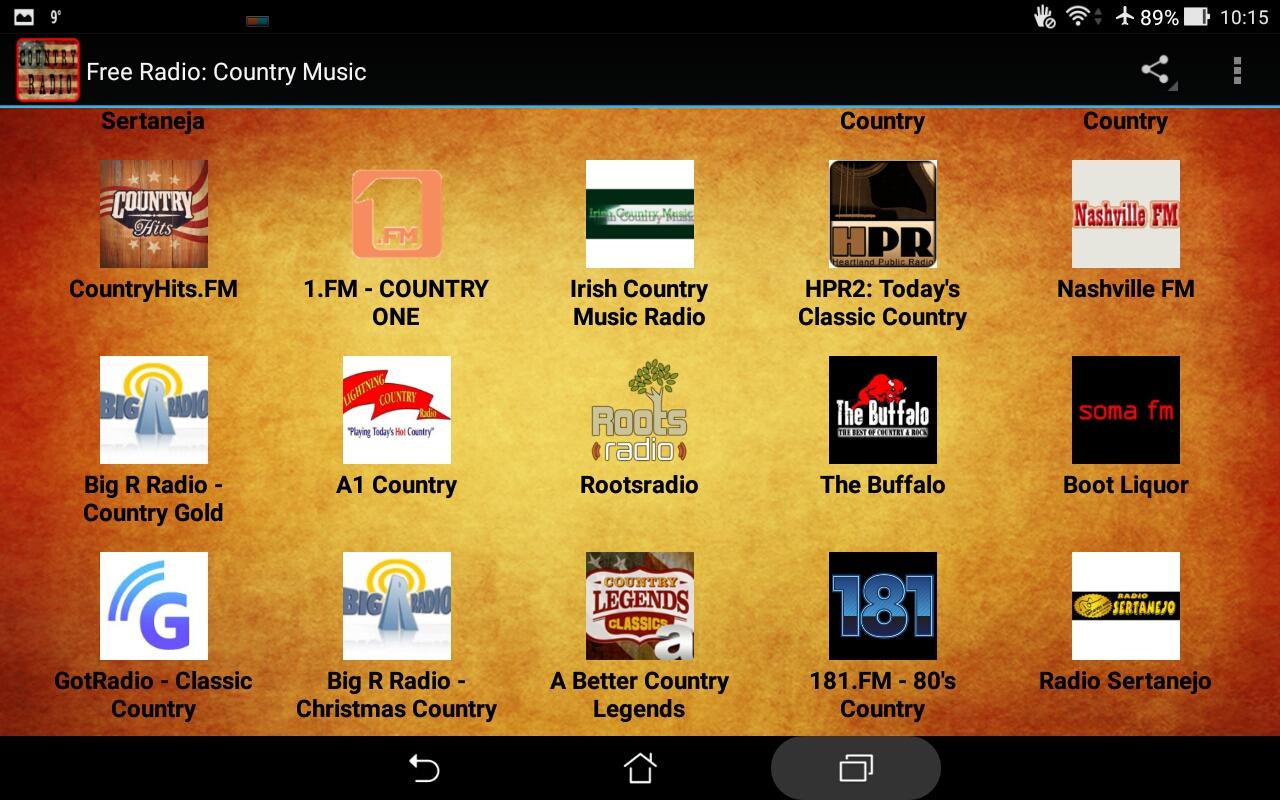 Free Radio Country Music - App on Amazon Appstore
