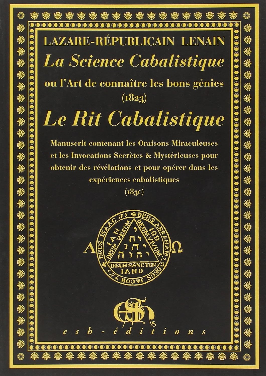 Amazon.com: La Science Cabalistique - Le Rit Cabalistique ...