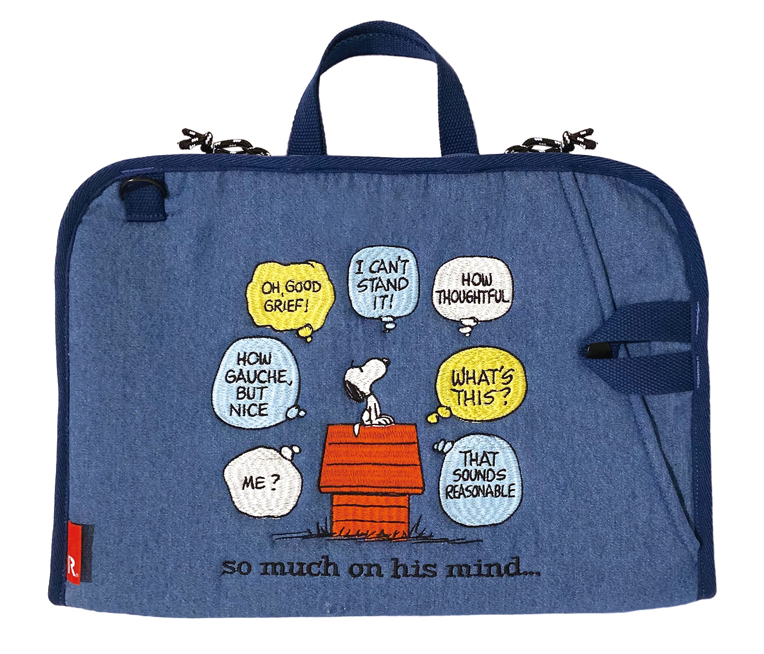 Amazon.co.jp: [ルートート] スヌーピー デニム 13インチPC ケース IP Pimotte PEANUTS (サックス) : ファッション