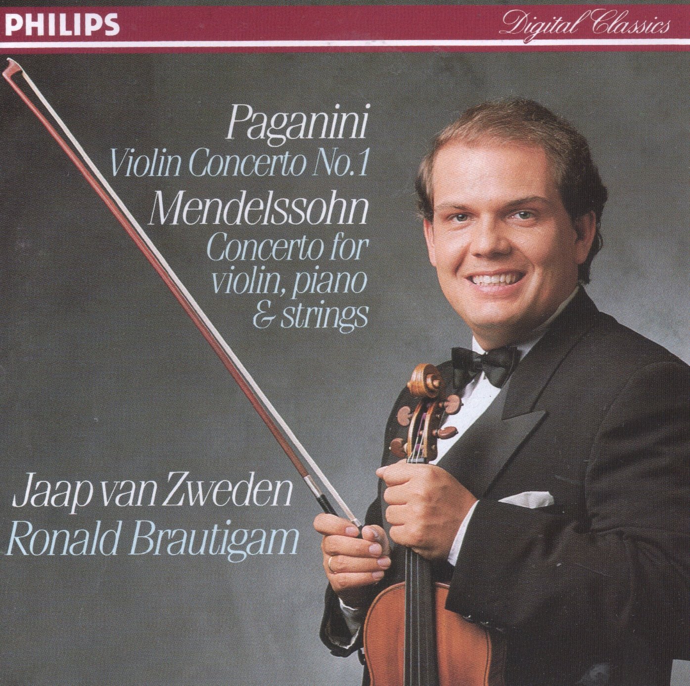 Paganini:Violin Concerto No.1.Mendelssohn:Concerto for Violin,Piano ...