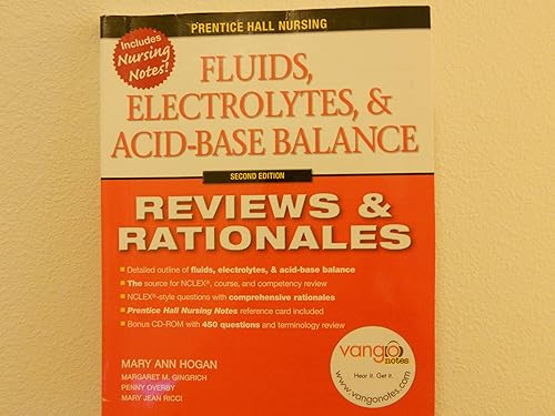 Amazon.com: Fluids, Electrolytes & Acid-Base Balance, 2nd Edition ...