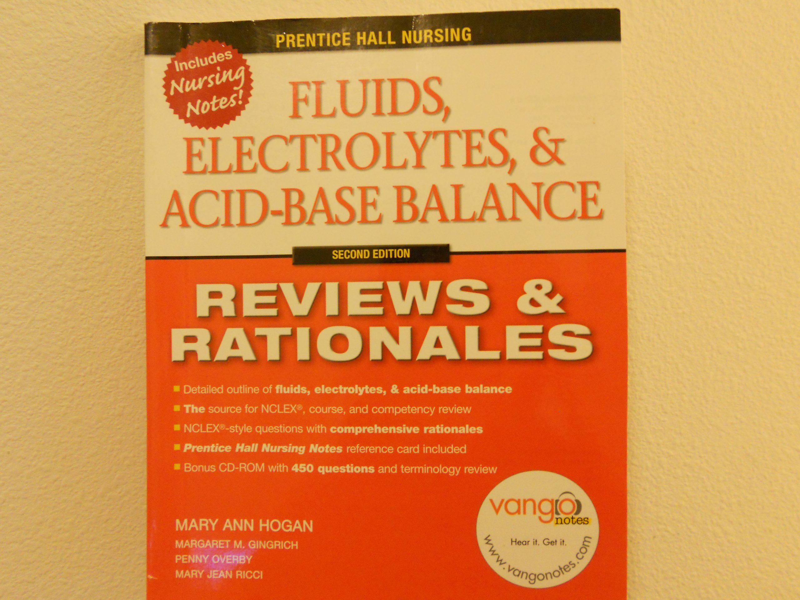 Amazon.com: Fluids, Electrolytes & Acid-Base Balance, 2nd Edition ...