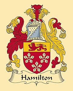 Amazon.com: Carpe Diem Designs Hamilton Coat of Arms/Hamilton Family ...