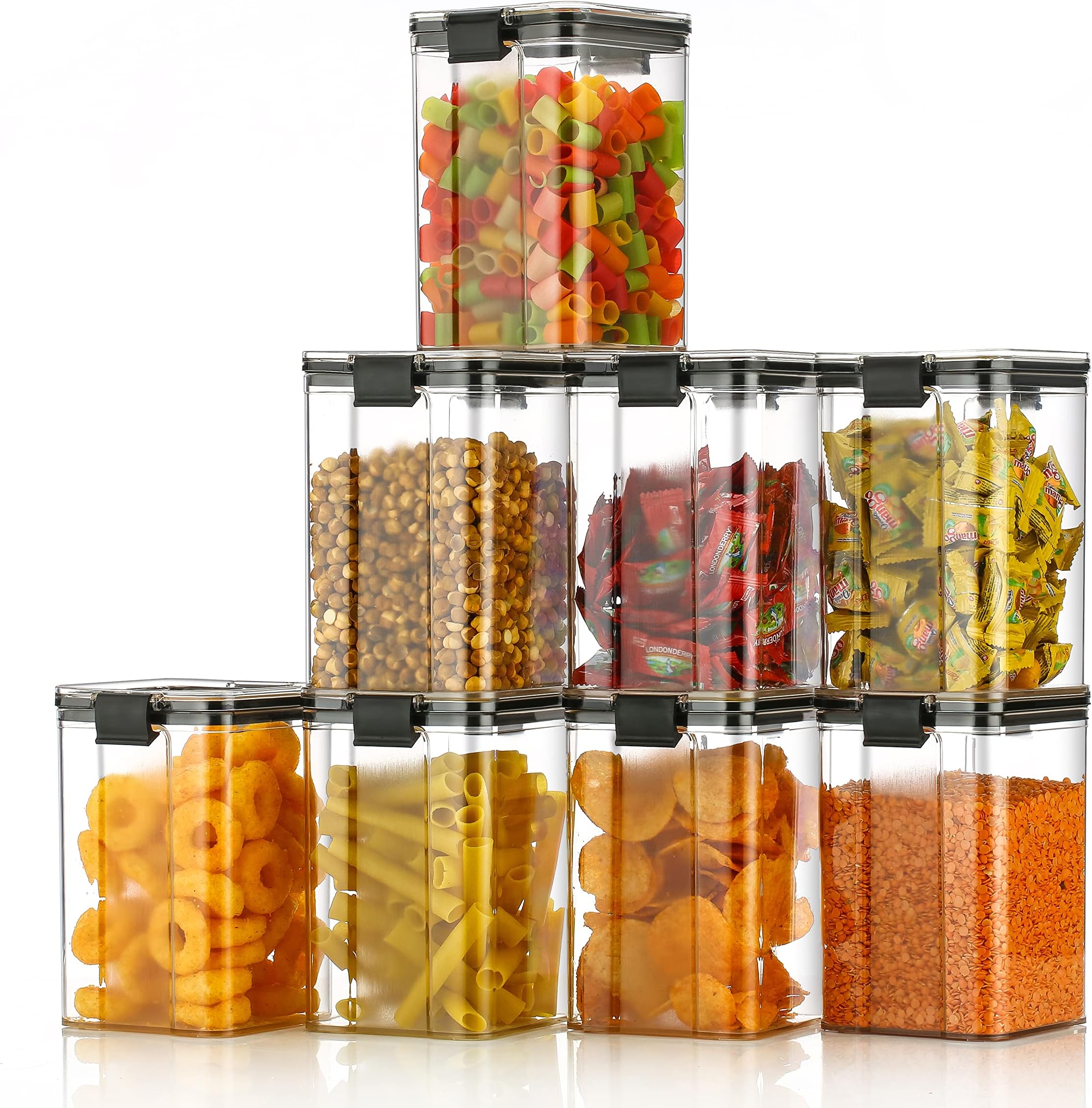 GOLWYN Lock & AirTight Kitchen Containers Set for Storage (700ml Set Of ...