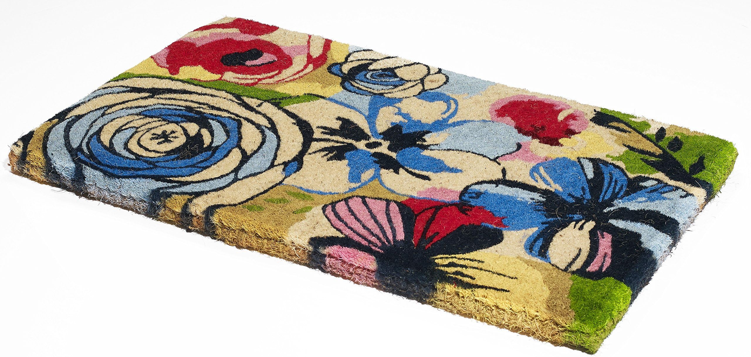 Amazon.com: AUUXVA Vintage Sunflower Daisy Half Round Door Mat Indoor ...