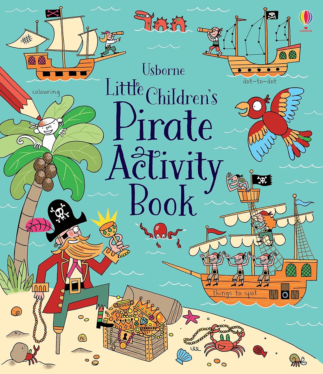 Little Children's Pirate Activity Book: Rebecca Gilpin: 9781474966627 ...