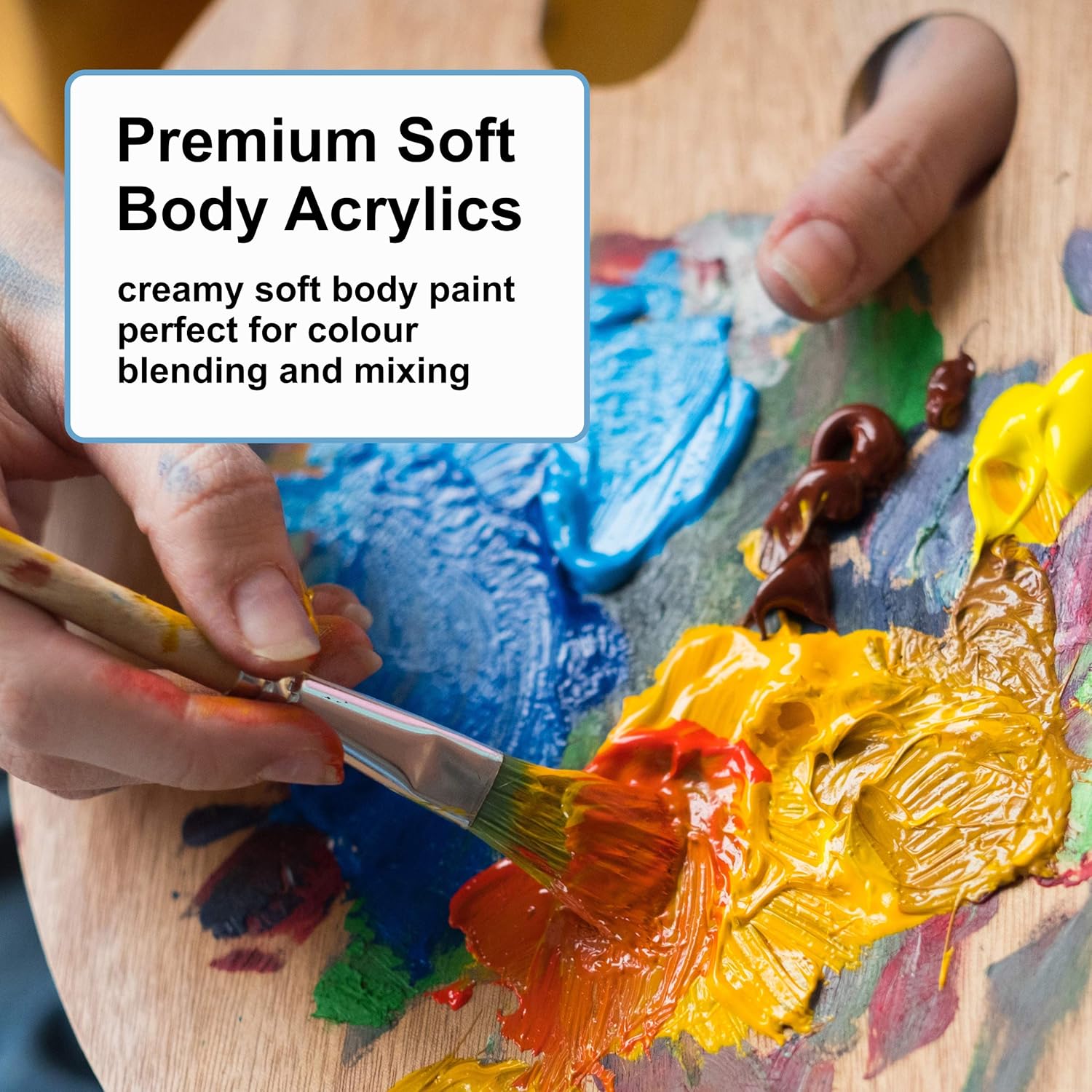 Daily ART Acrylic Paint Mars Red bottle 500 ml for Artists and Students ...